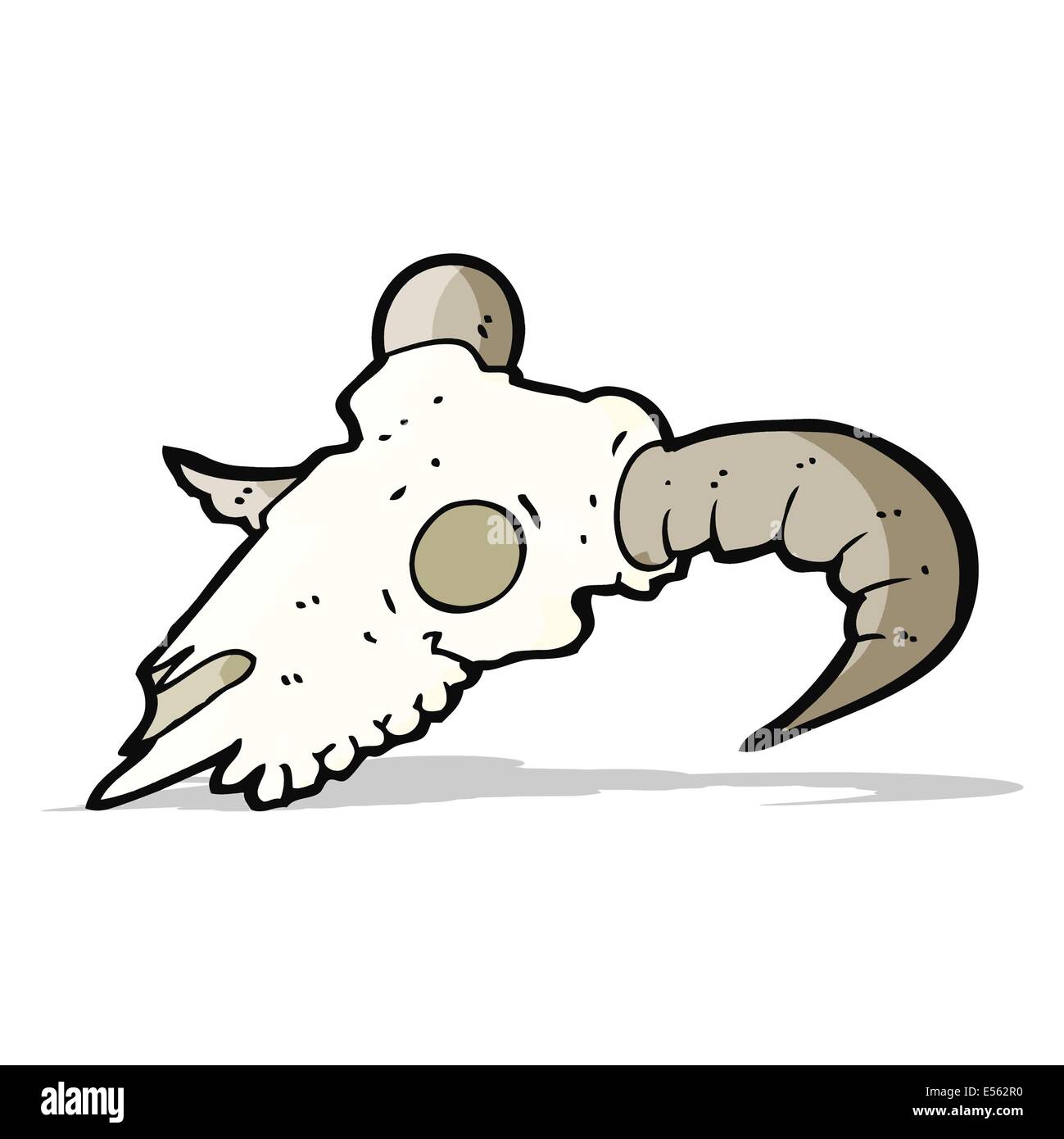 cartoon ram skull Stock Vector Image & Art - Alamy