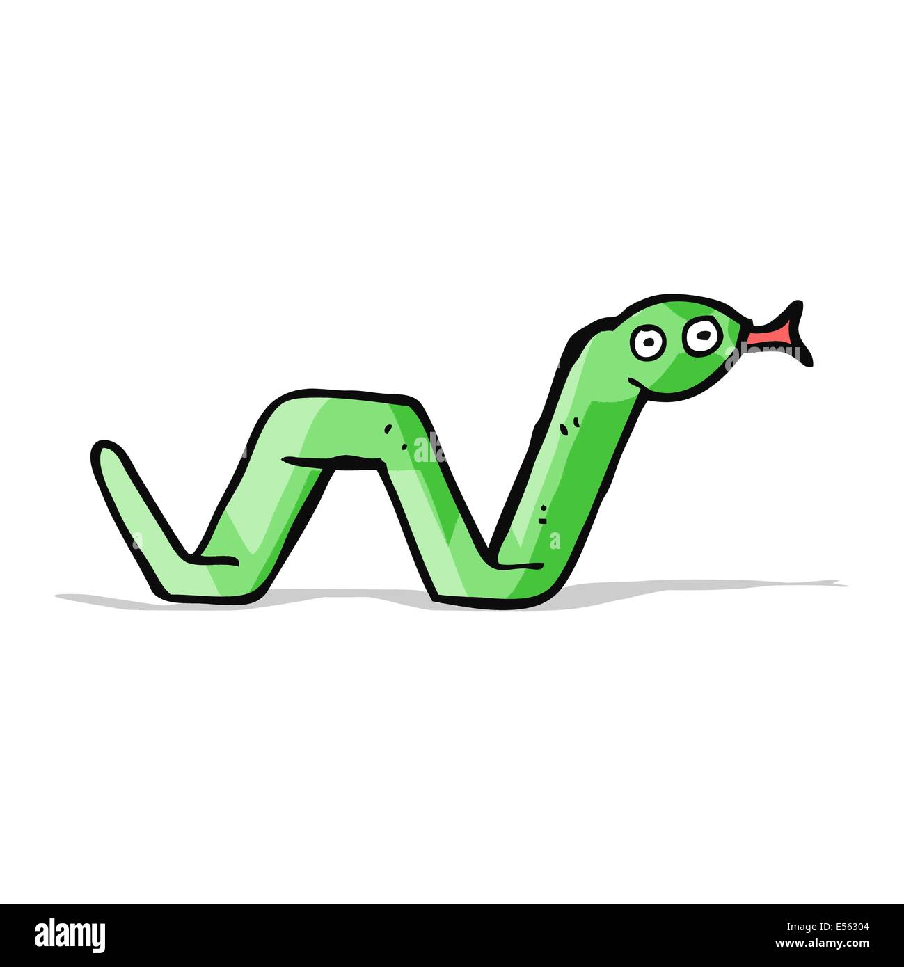funny cartoon snake Stock Vector Image & Art - Alamy