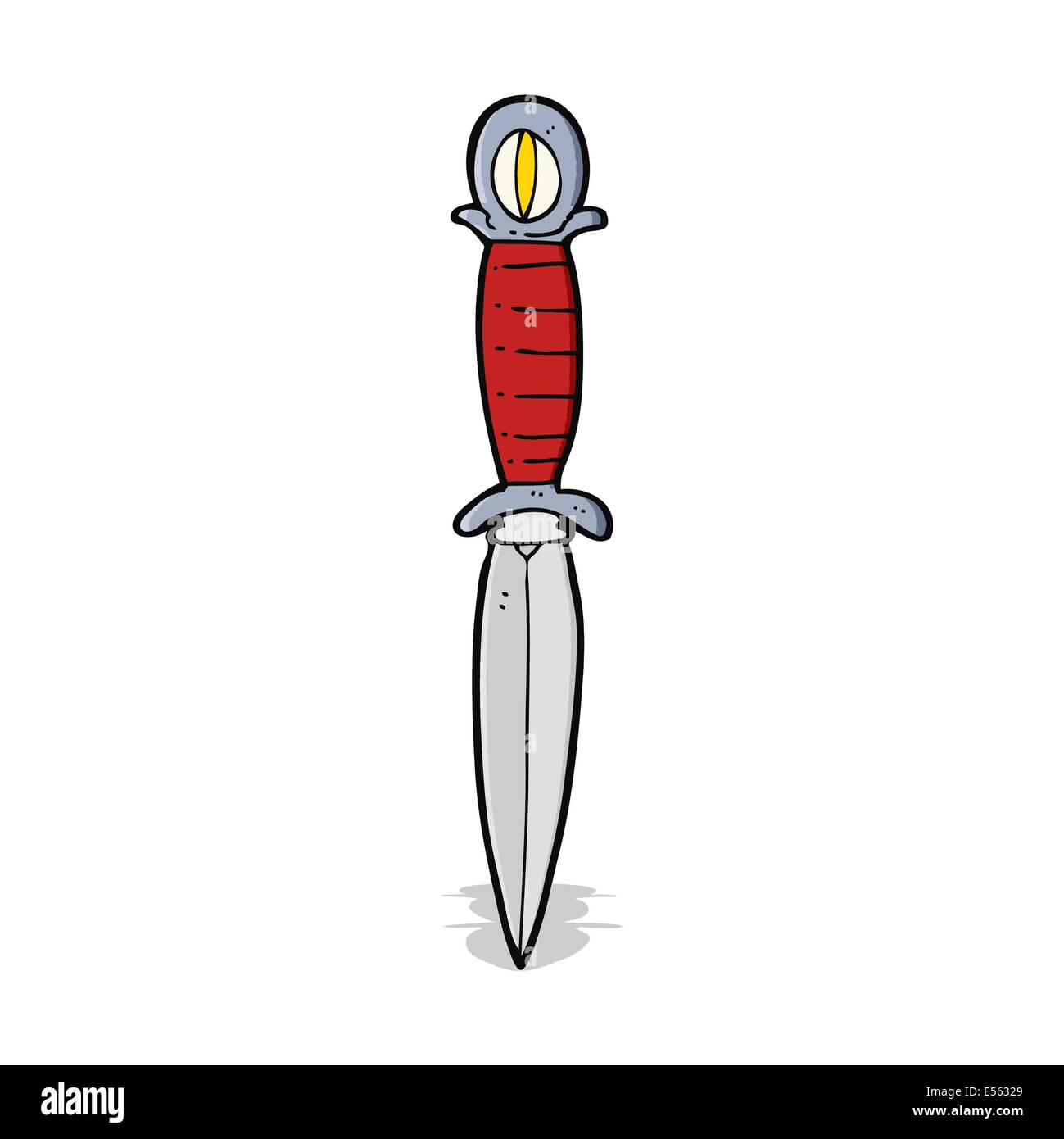 Cartoon dagger Stock Vector Images - Alamy