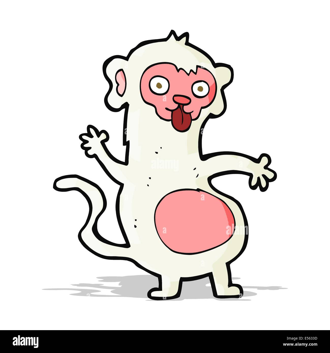 funny cartoon monkey Stock Vector Image & Art - Alamy