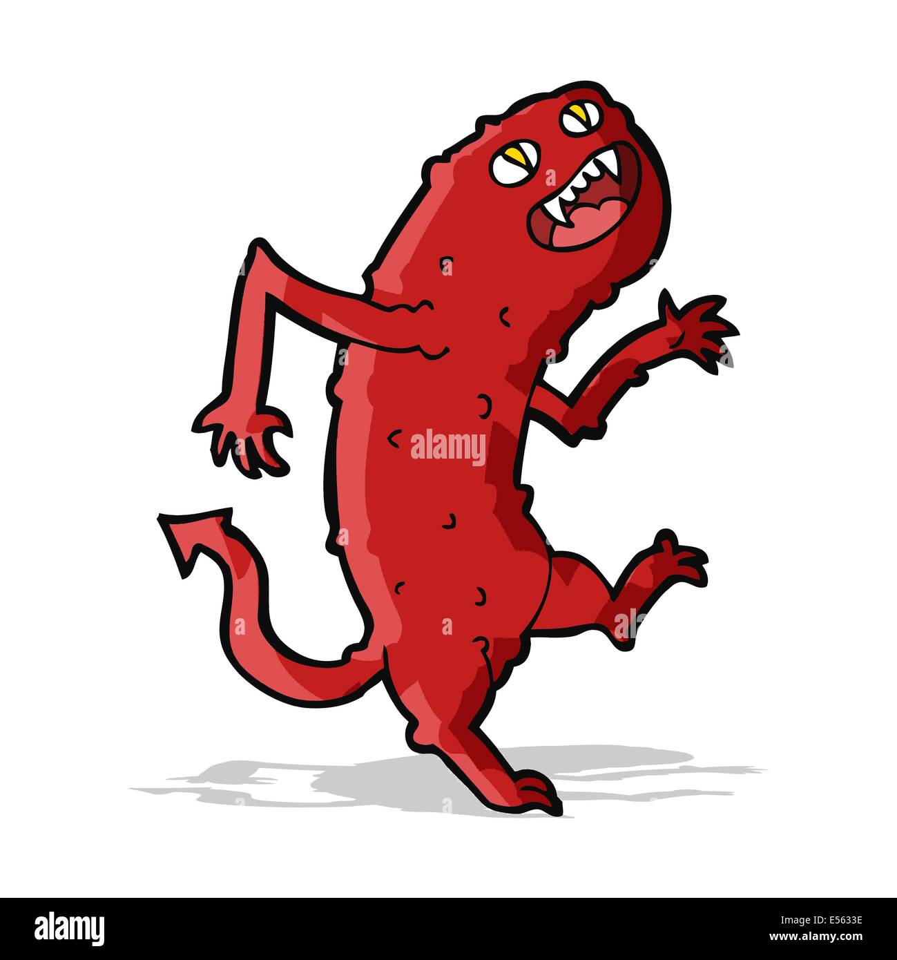 cartoon dancing monster Stock Vector Image & Art - Alamy