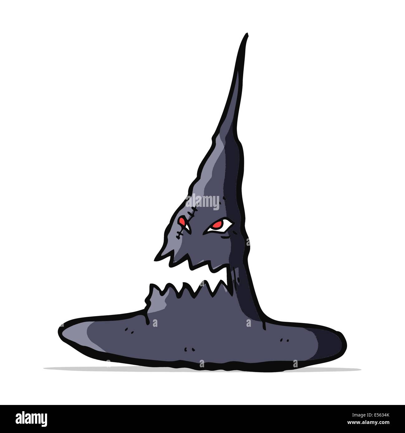cartoon spooky witches hat Stock Vector Image & Art - Alamy