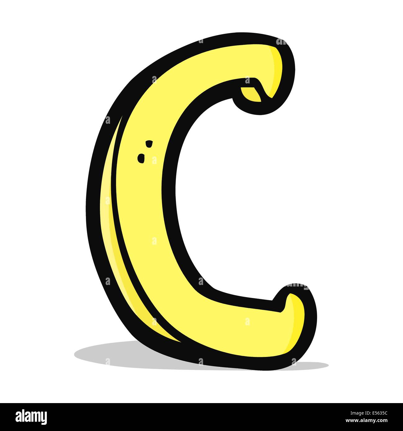 cartoon letter C Stock Vector Image & Art - Alamy