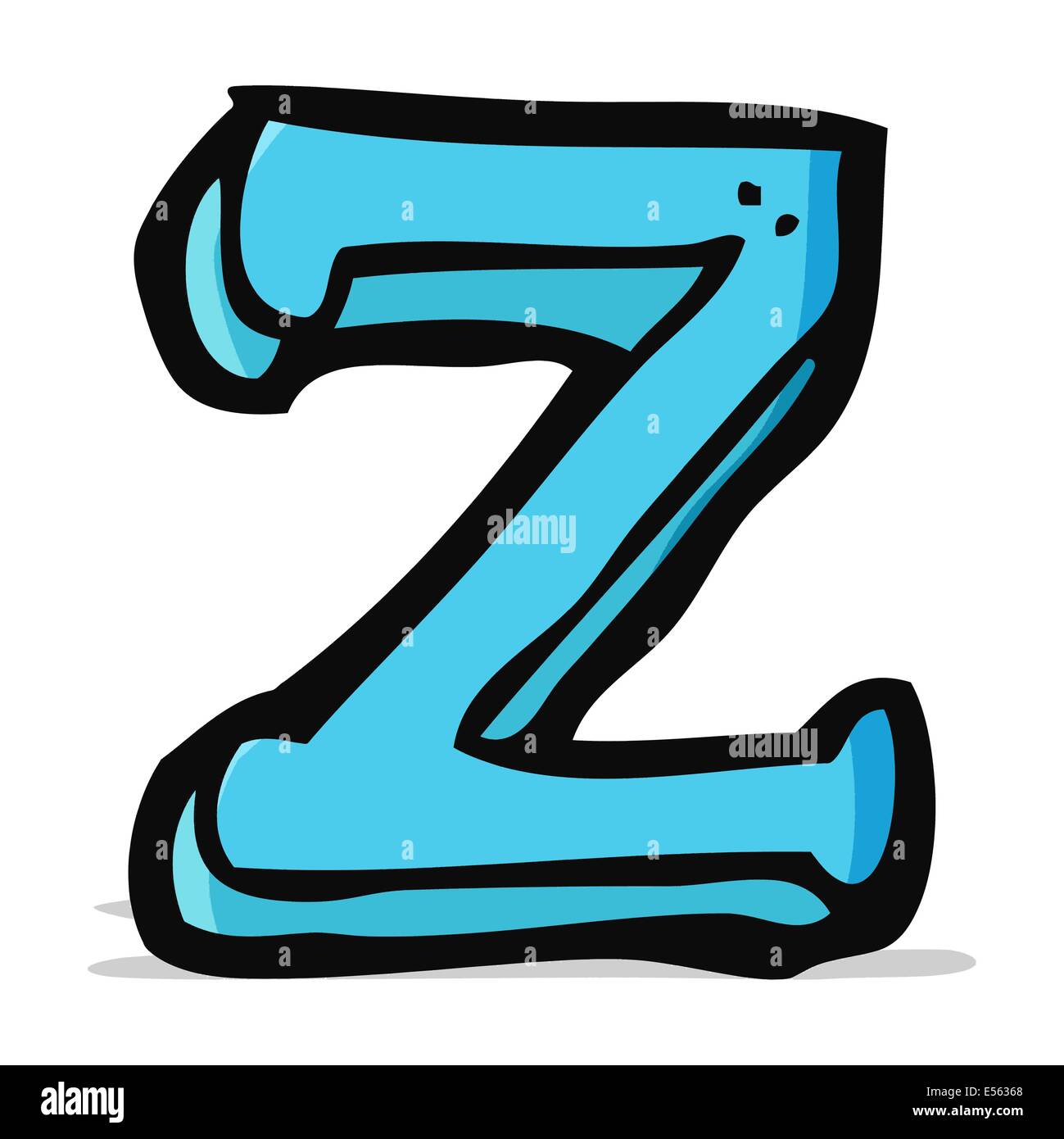 cartoon letter z Stock Vector Image & Art - Alamy