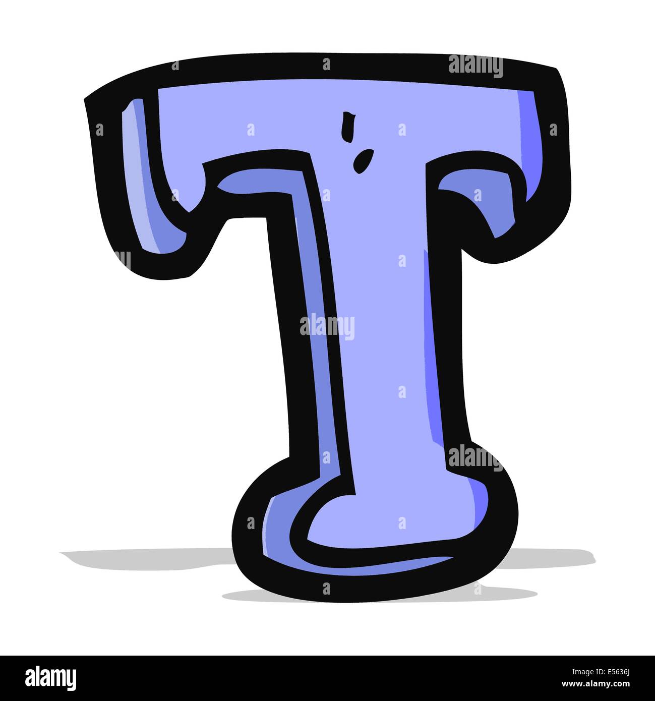 cartoon letter T Stock Vector Image & Art - Alamy
