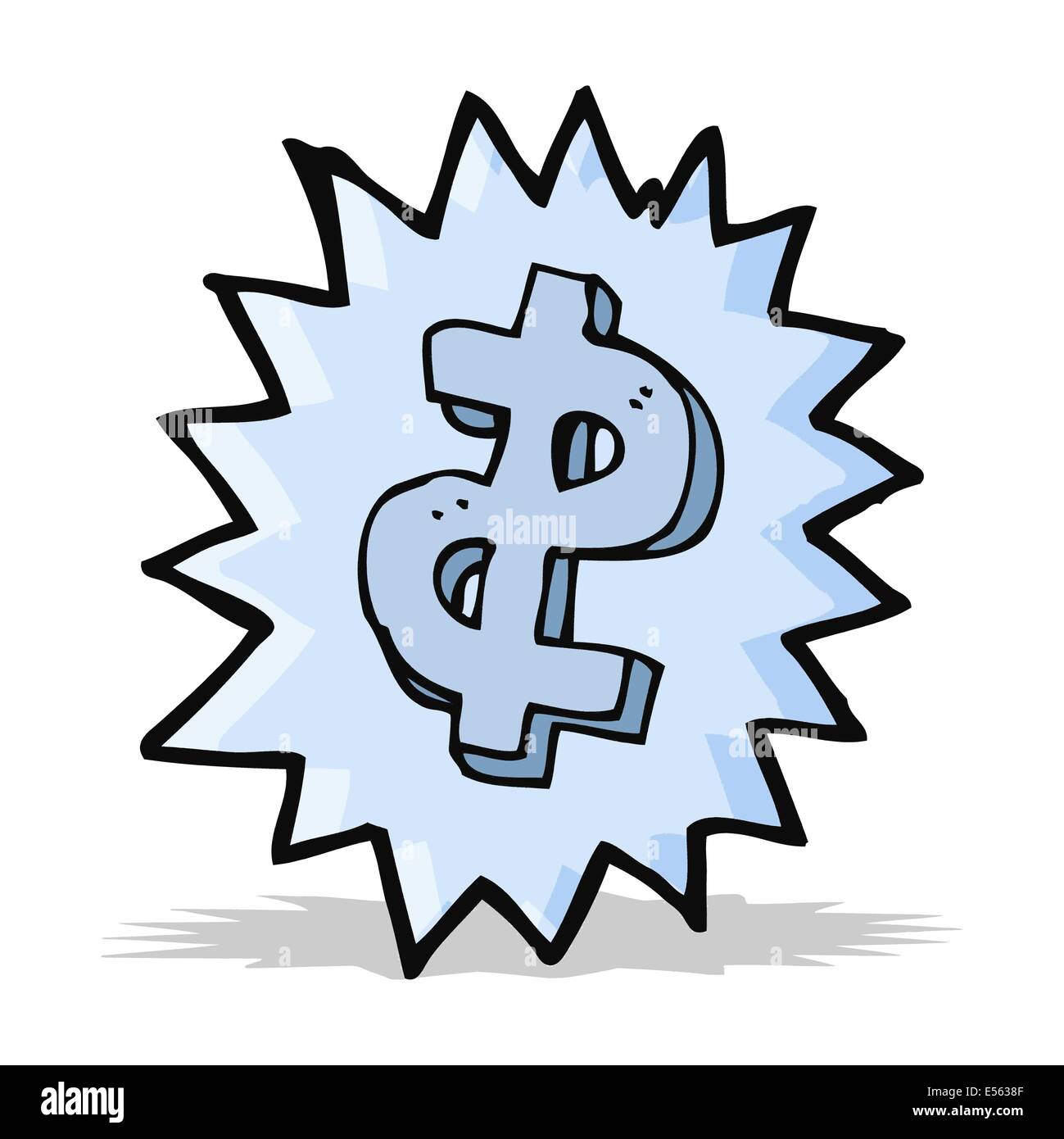 cartoon dollar symbol Stock Vector Image & Art - Alamy