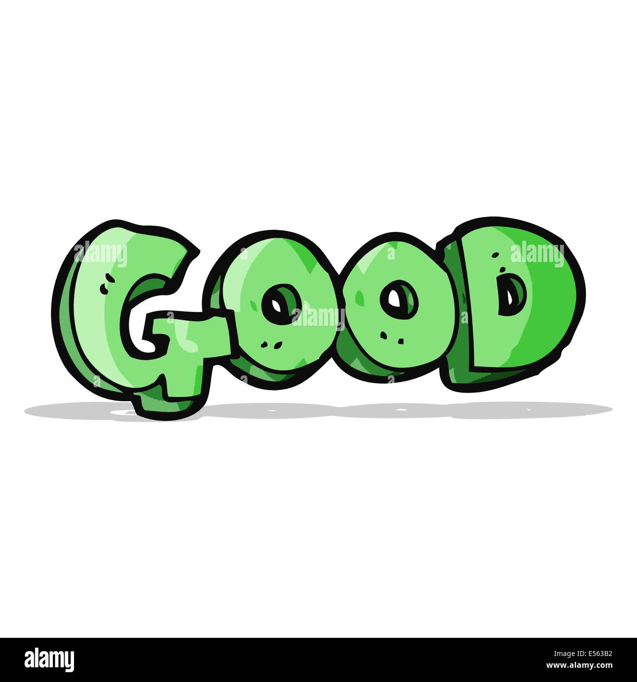 cartoon good sign Stock Vector Image & Art - Alamy