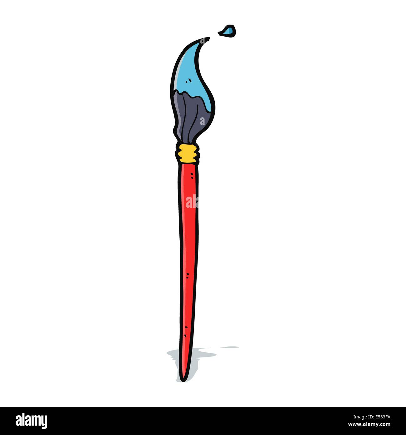 cartoon artist's brush Stock Vector Image & Art - Alamy