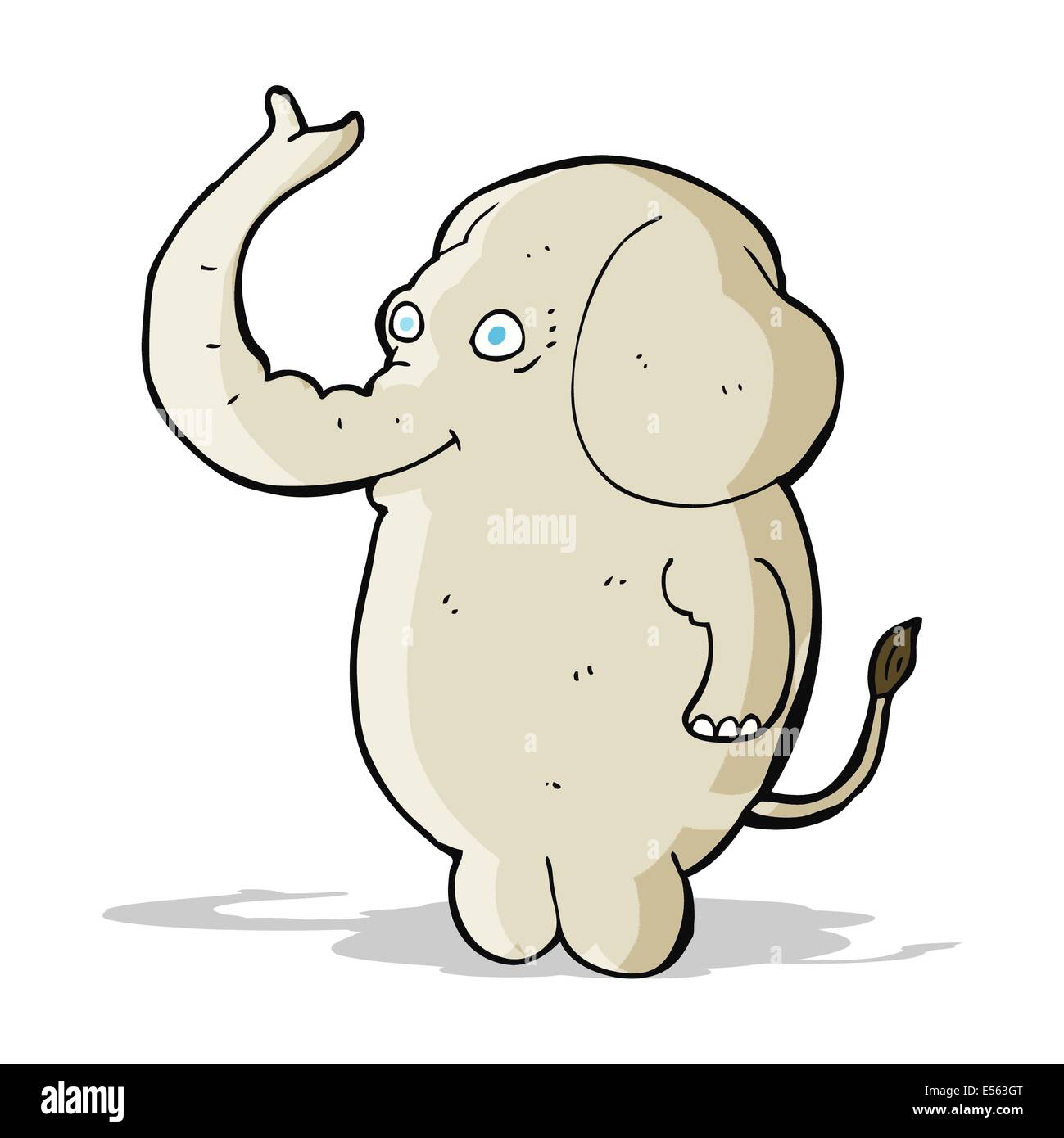 cartoon funny elephant Stock Vector Image & Art - Alamy