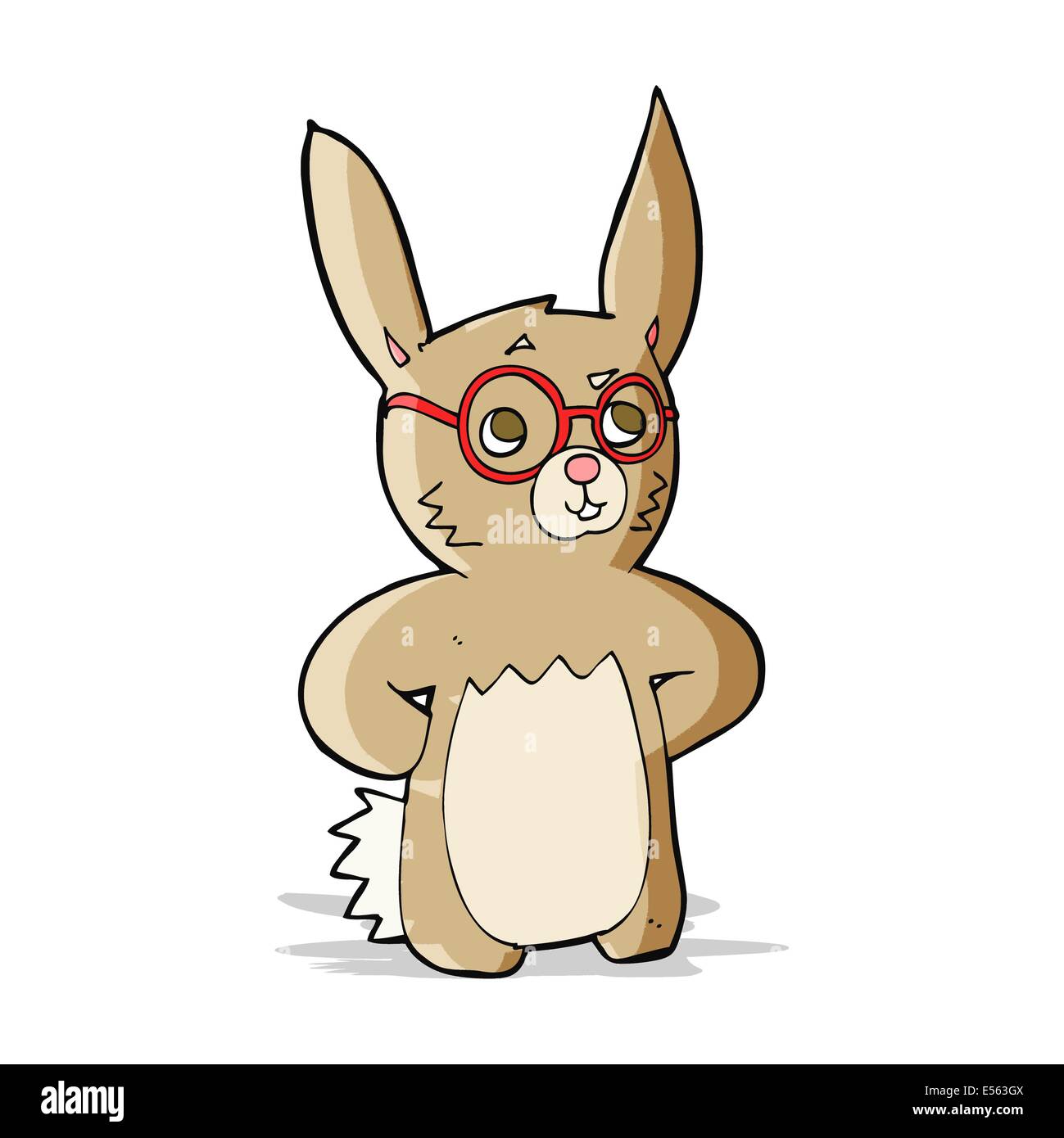 Bunny rabbit glasses spectacles hi-res stock photography and images - Alamy