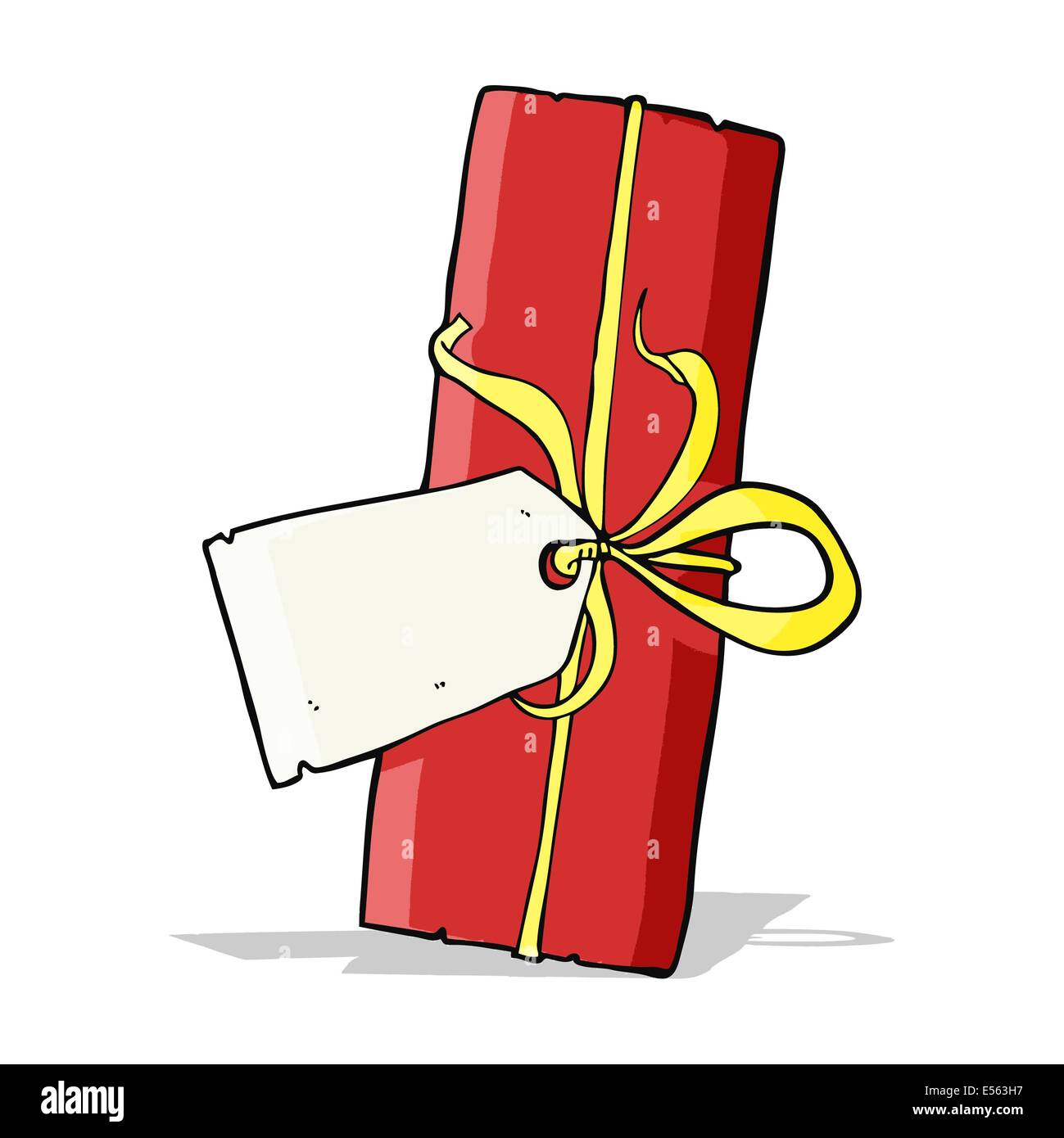 cartoon christmas present Stock Vector Image & Art - Alamy