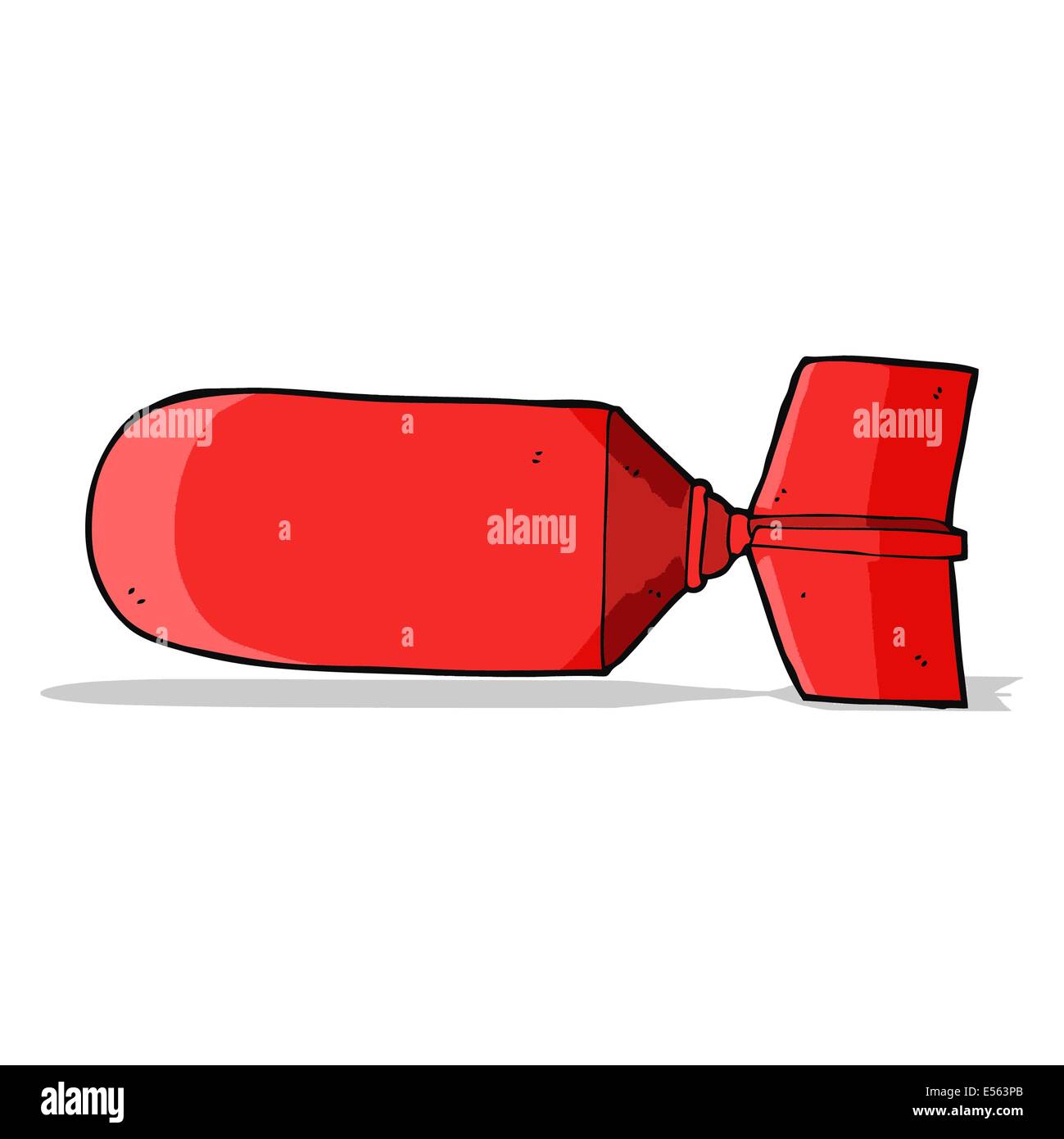 Cartoon falling bomb Cut Out Stock Images & Pictures - Alamy