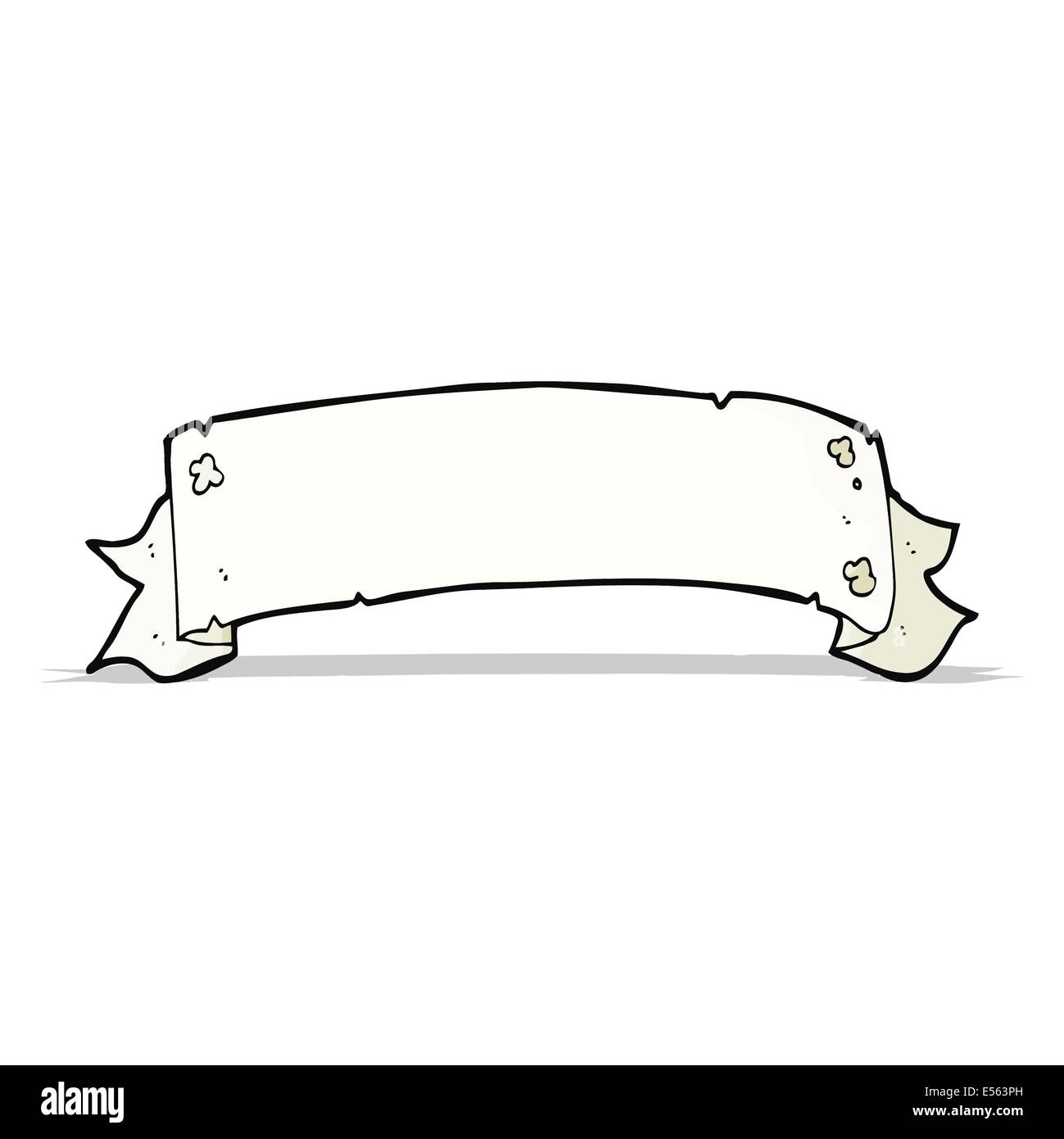 heraldry scroll banner cartoon Stock Vector Image & Art - Alamy