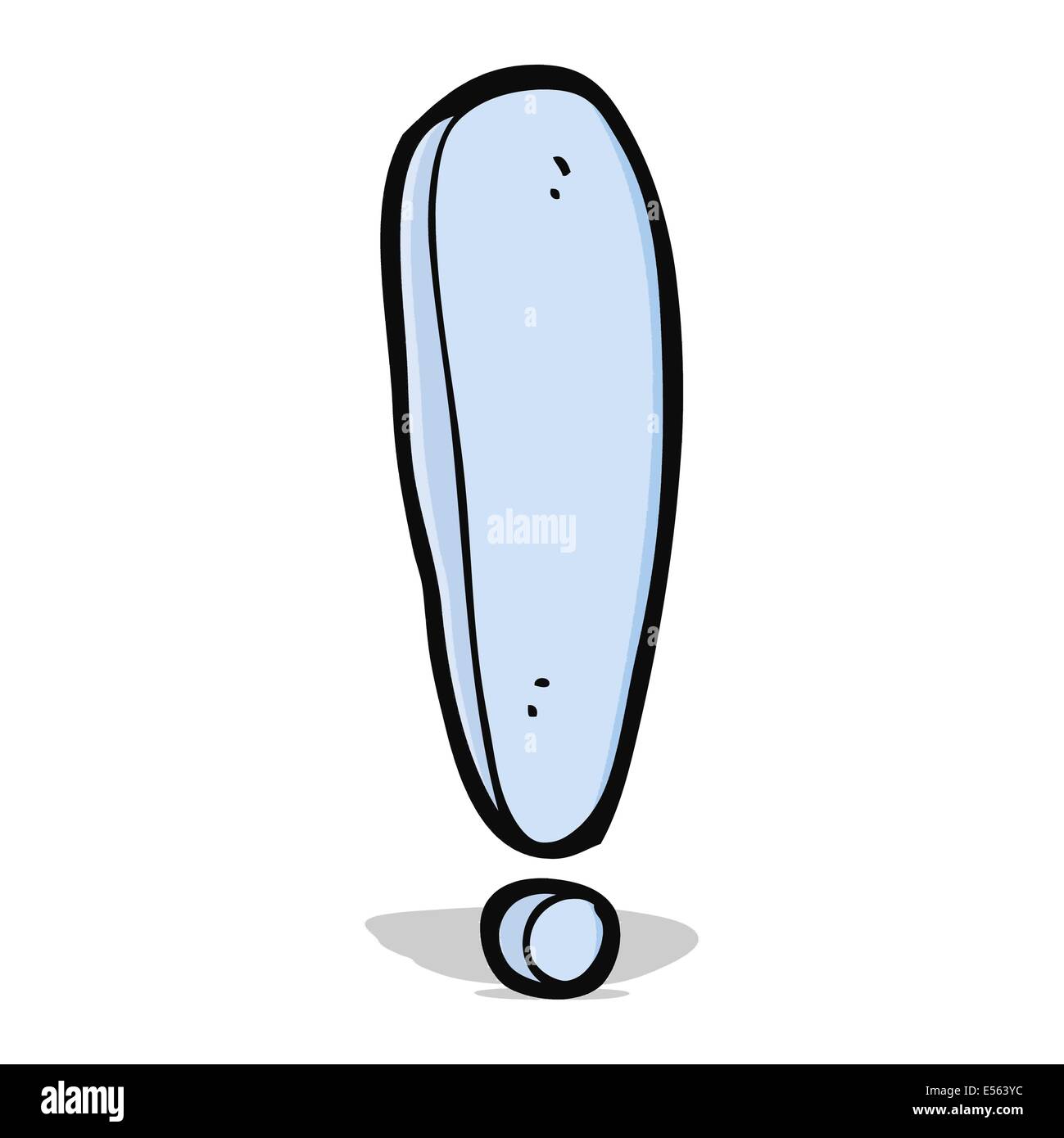 cartoon exclamation mark Stock Vector Image & Art - Alamy