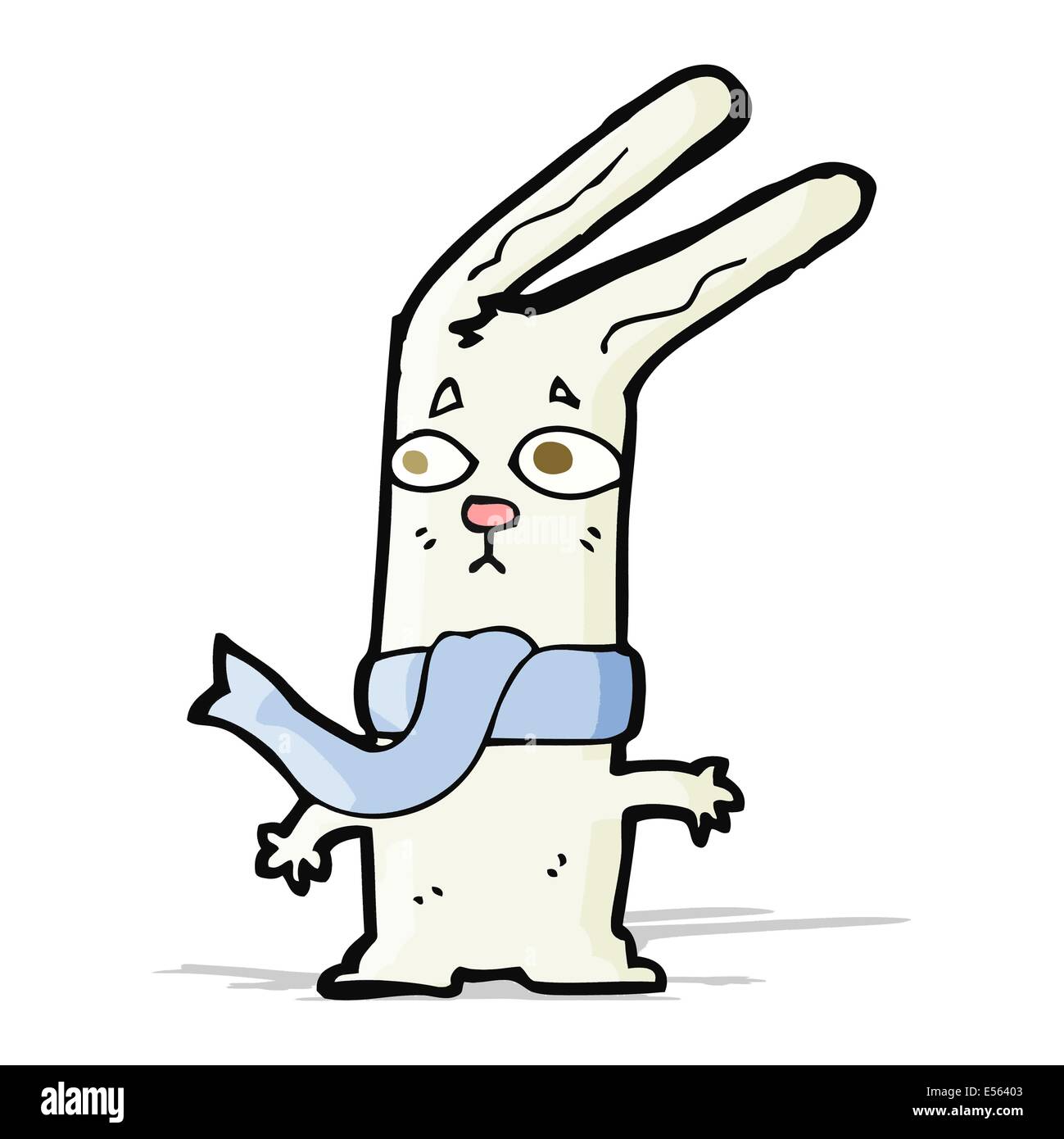 Unhappy rabbit Stock Vector Images - Alamy