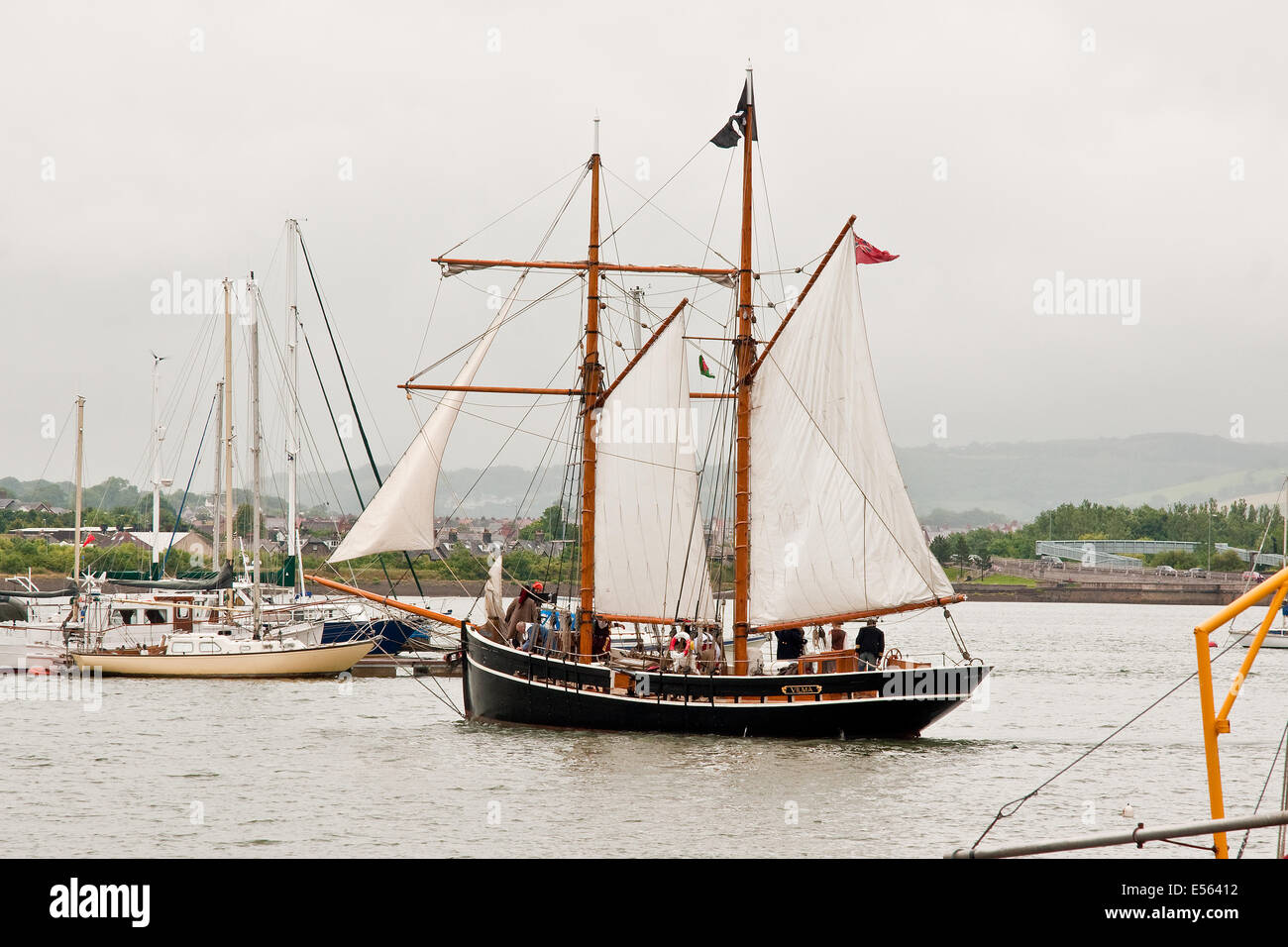 Topsail schooner hi-res stock photography and images - Alamy