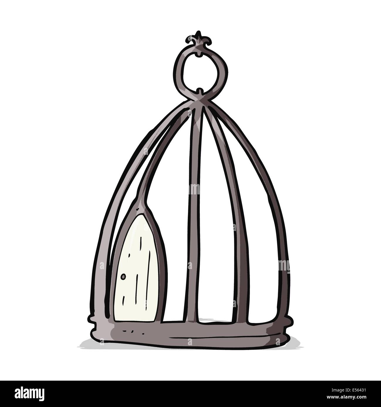 cartoon bird cage Stock Vector Image & Art - Alamy