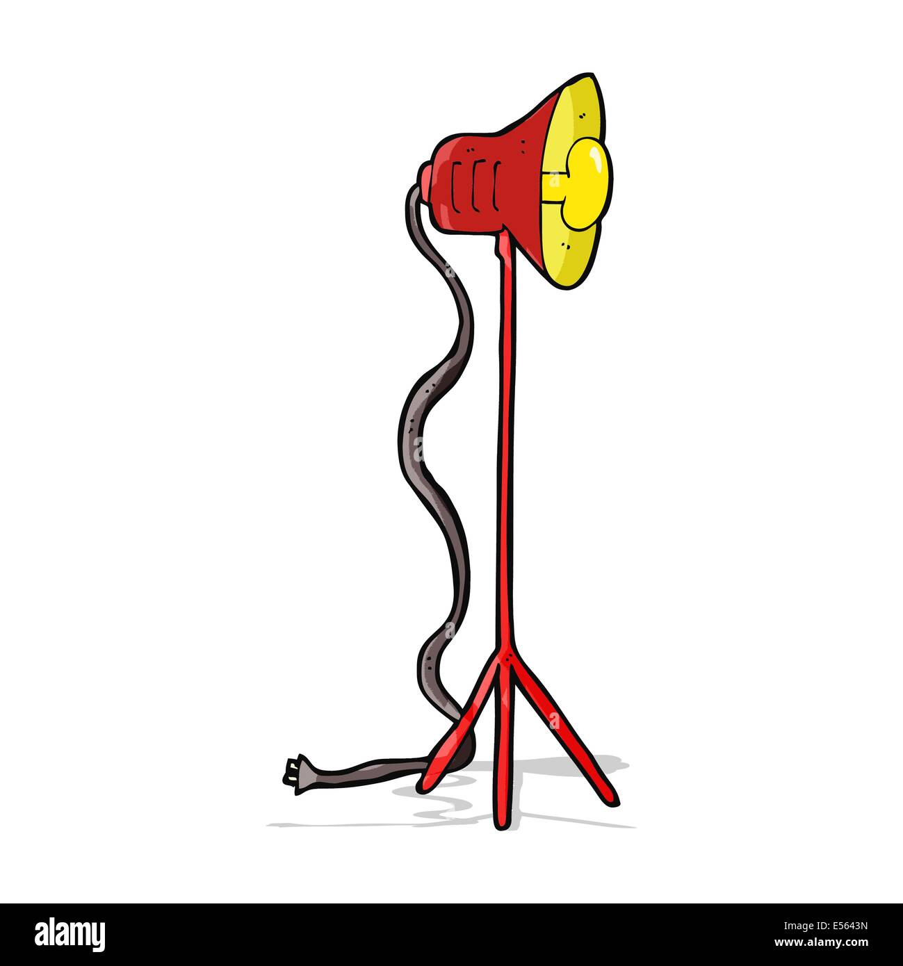 cartoon studio lamp shining Stock Vector Image & Art - Alamy