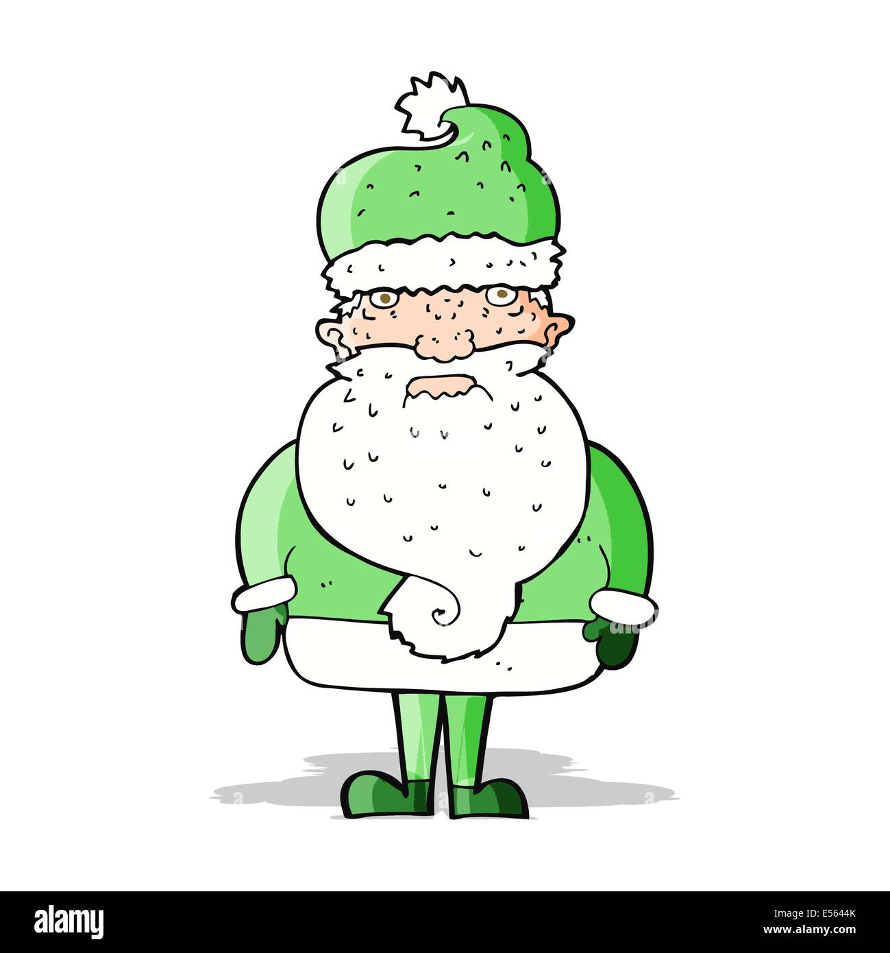 cartoon santa claus Stock Vector Image & Art - Alamy