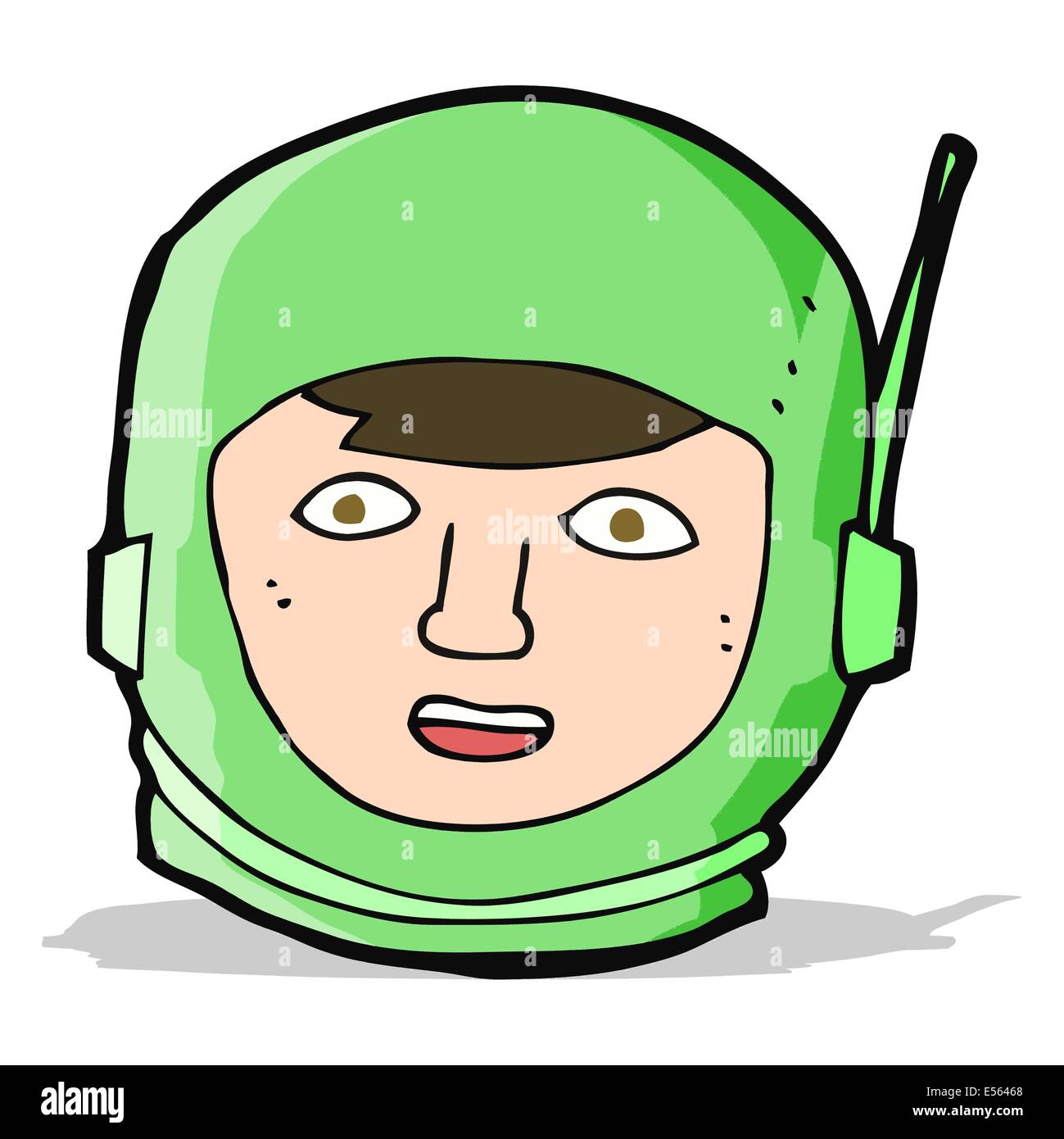 cartoon astronaut head Stock Vector Image & Art - Alamy