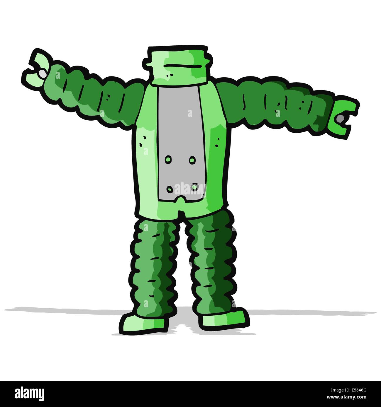 cartoon robot body (mix and match cartoons or add own photos Stock ...