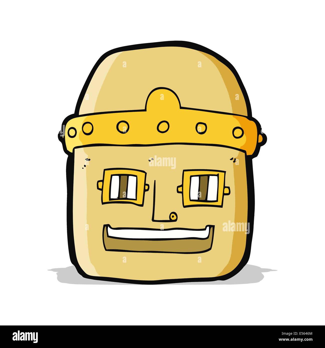 cartoon robot head Stock Vector Image & Art - Alamy