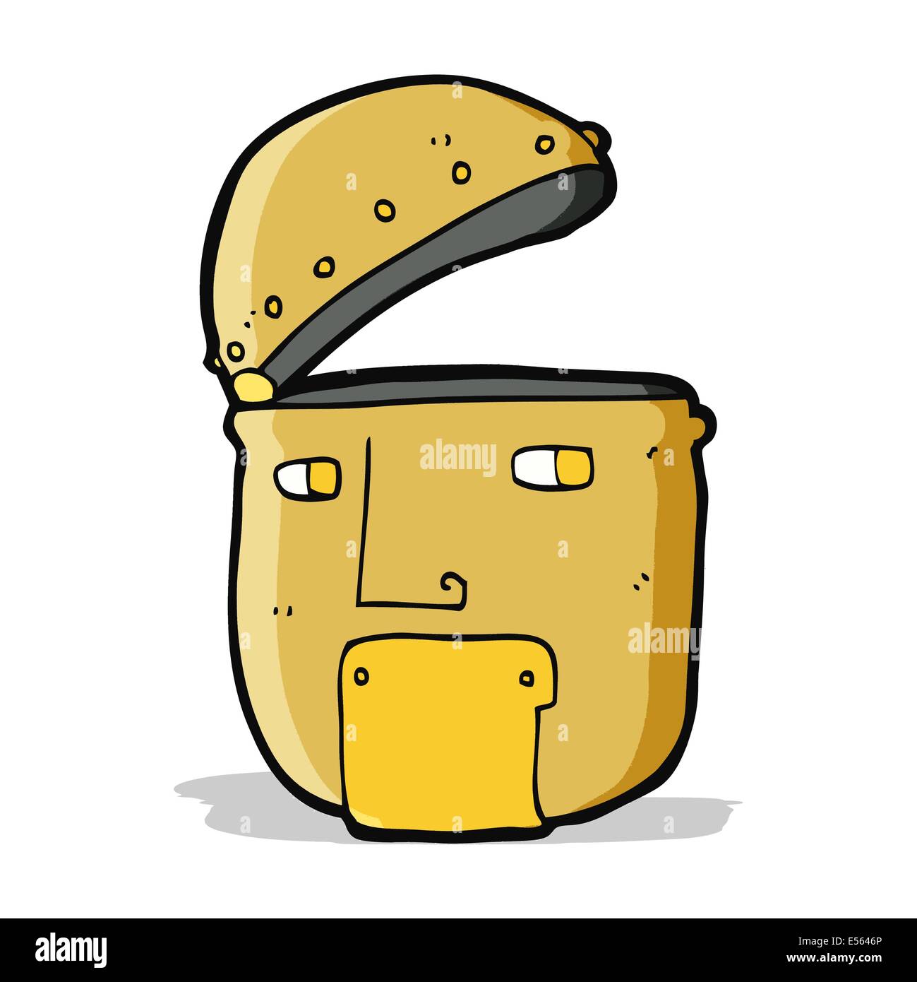 cartoon robot head Stock Vector Image & Art - Alamy