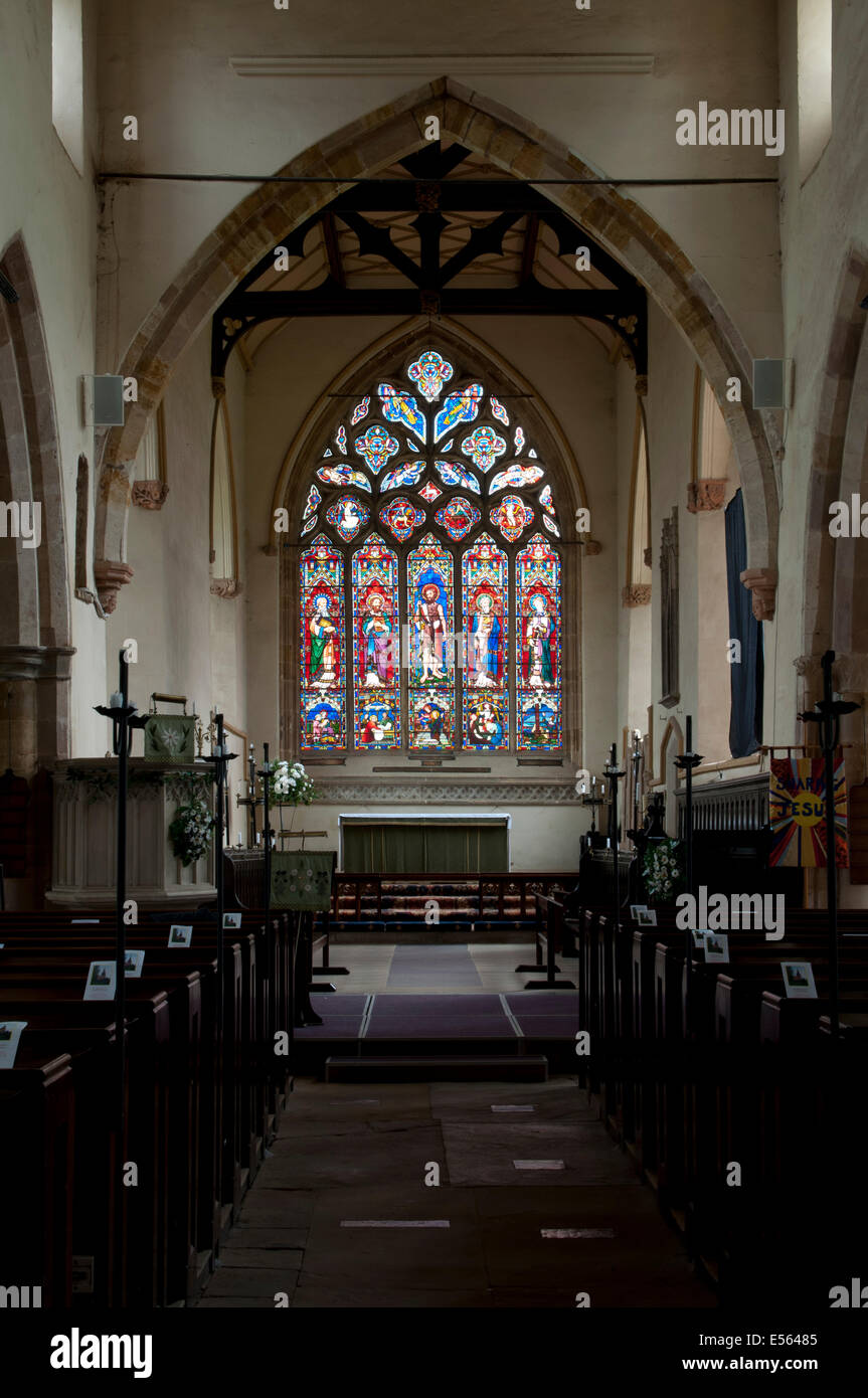 St. Margaret`s Church, Crick, Northamptonshire, England, UK Stock Photo ...
