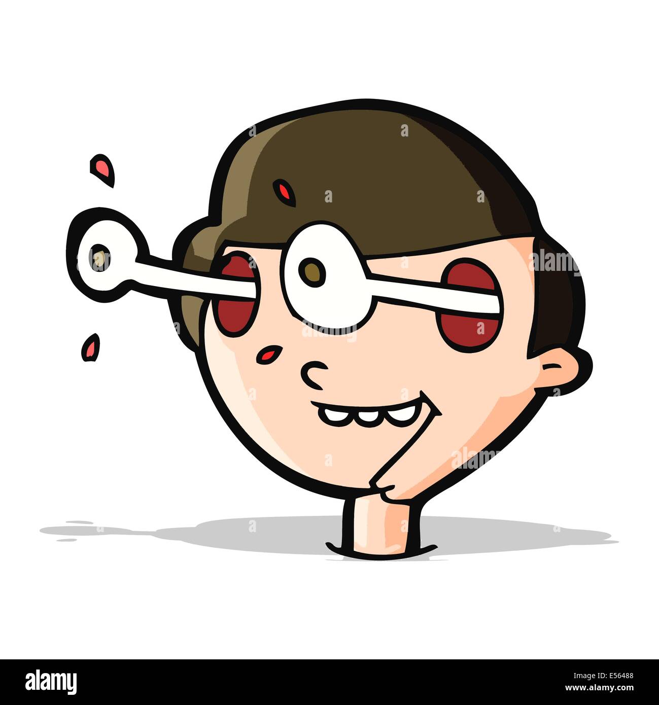 cartoon excited boy's face Stock Vector Image & Art - Alamy