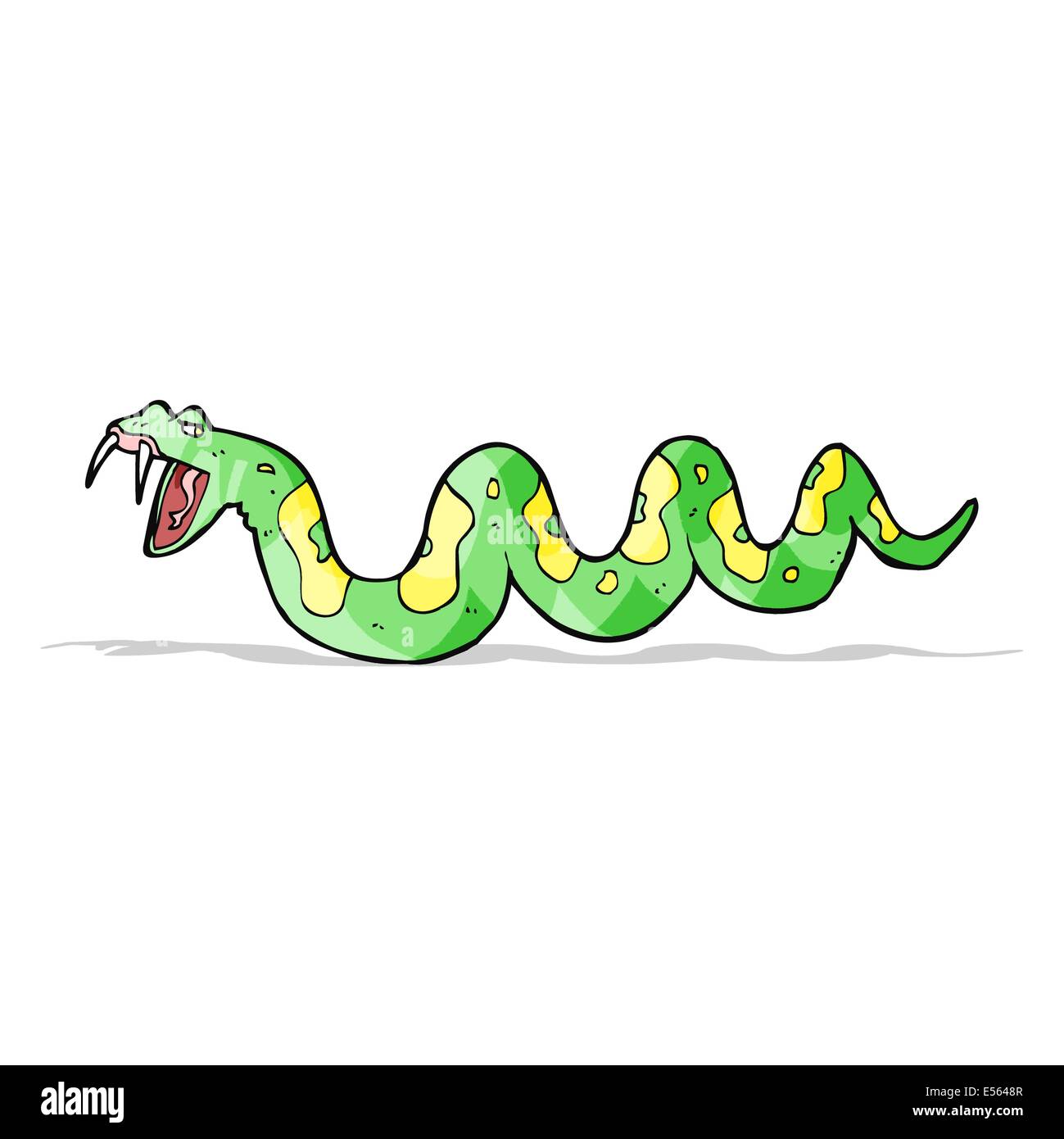 cartoon poisonous snake Stock Vector Image & Art - Alamy