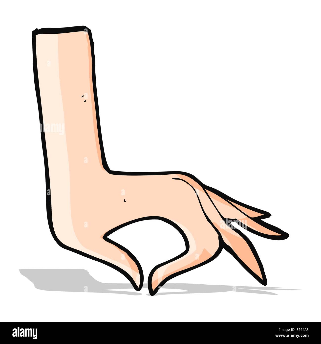 cartoon hand symbol Stock Vector Image & Art - Alamy