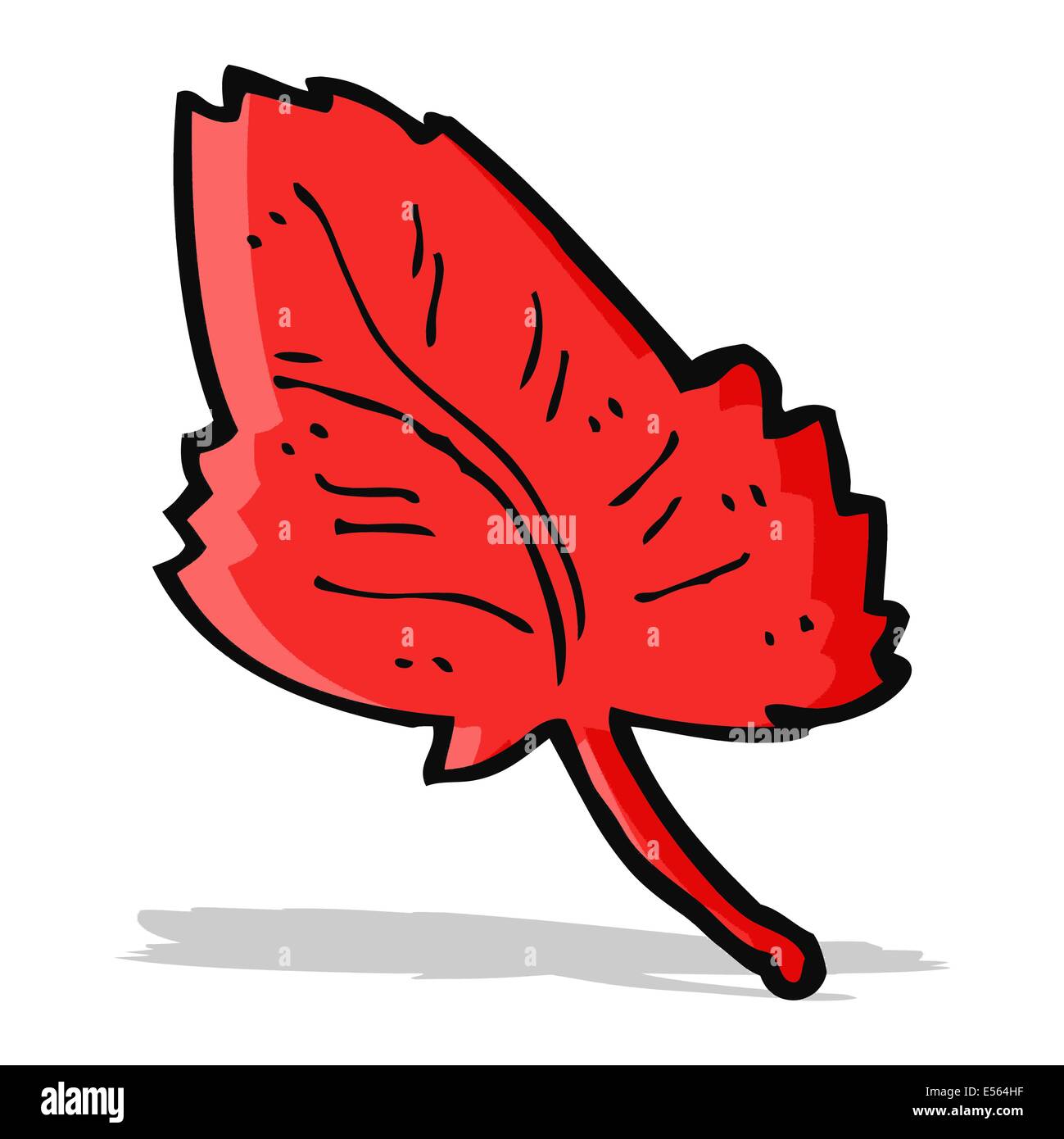cartoon leaf symbol Stock Vector Image & Art - Alamy