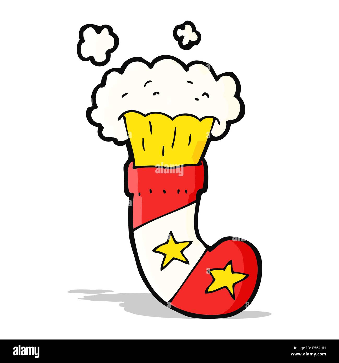cartoon magic christmas stocking Stock Vector Image & Art - Alamy