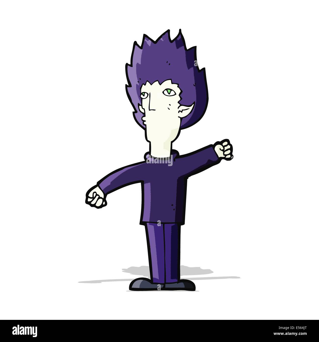 cartoon vampire man Stock Vector Image & Art - Alamy