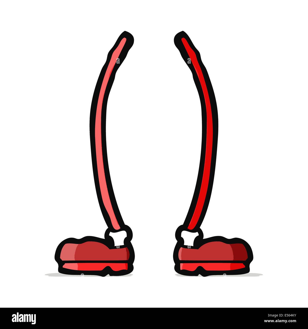 Cartoon legs hi-res stock photography and images - Alamy
