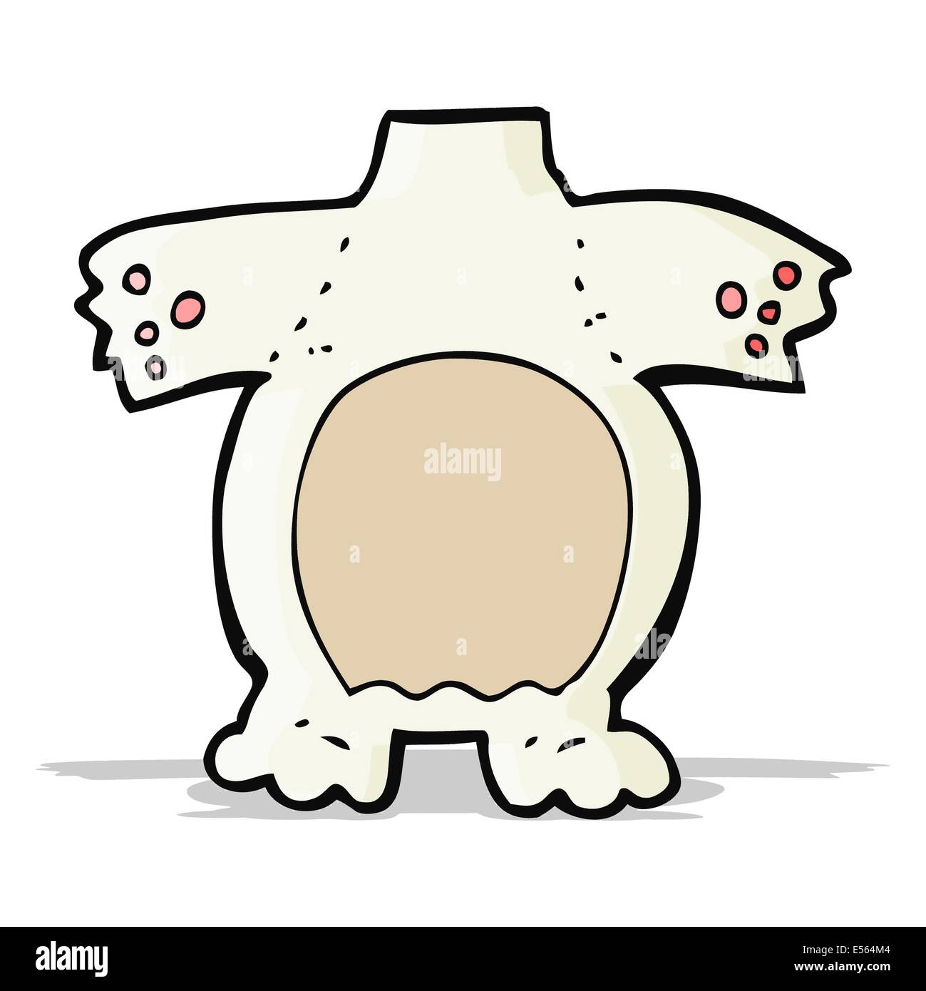 cartoon polar bear body (mix and match cartoons or add own photos Stock ...