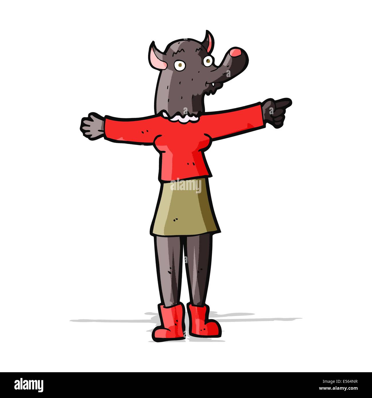 Female werewolf Cut Out Stock Images & Pictures - Alamy