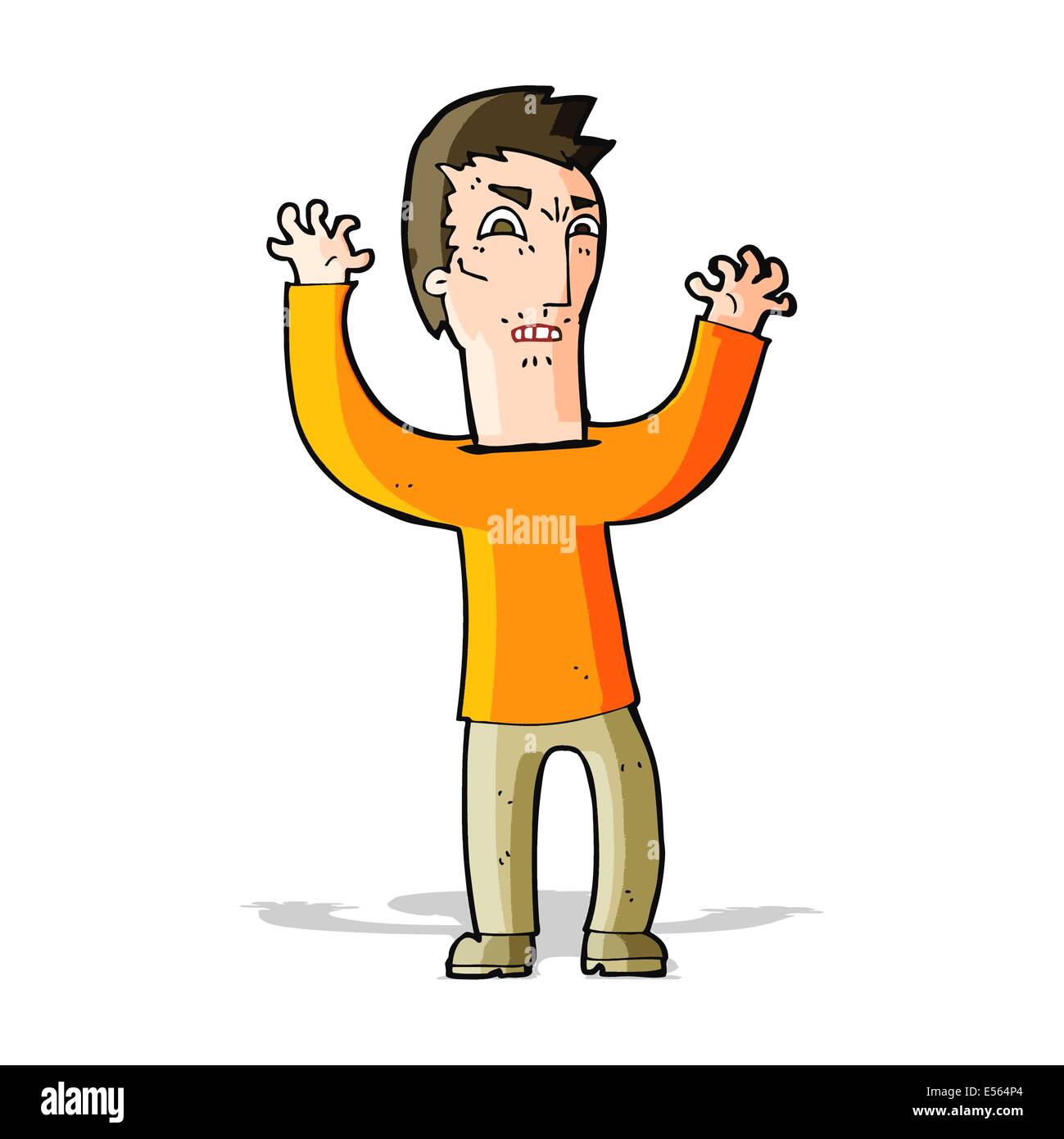 cartoon angry man Stock Vector Image & Art - Alamy