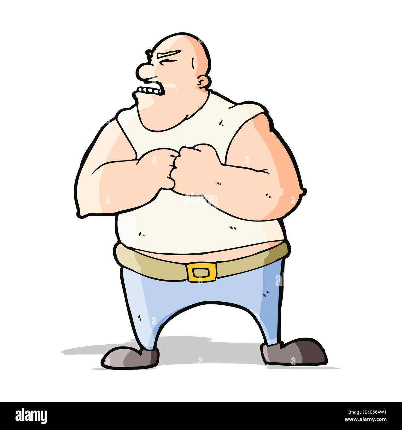 Big brute Stock Vector Images - Alamy