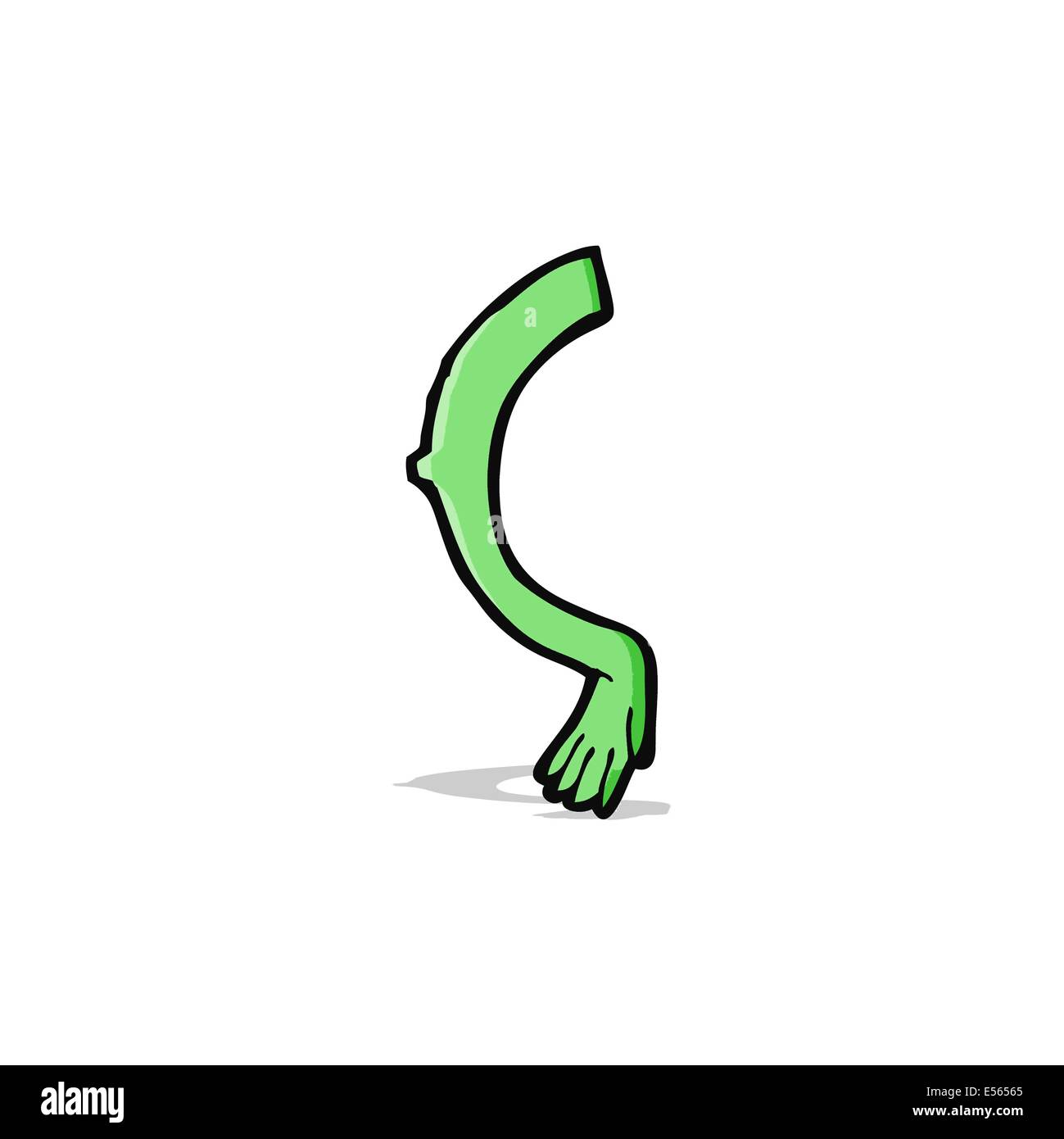 cartoon alien arm Stock Vector Image & Art - Alamy