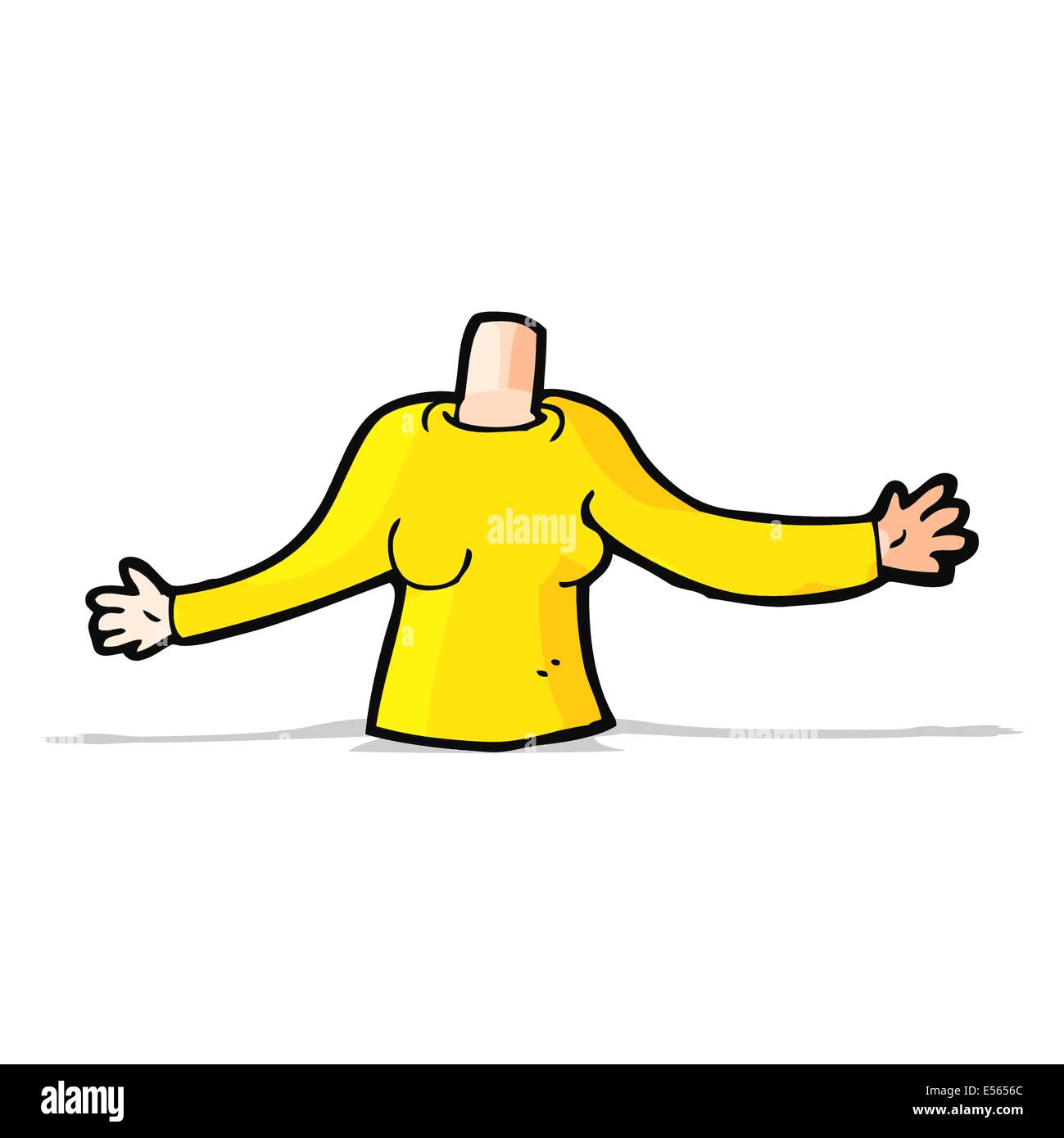 Cartoon body mix match cartoons hi-res stock photography and images - Alamy