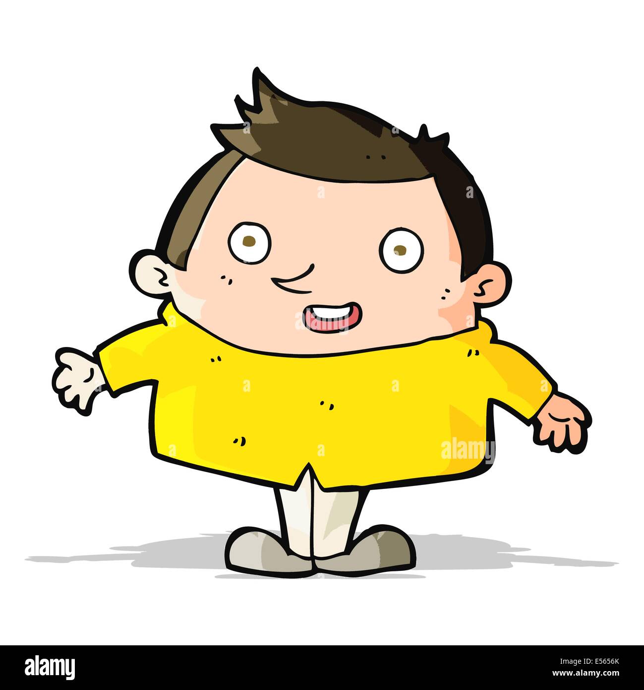cartoon happy man Stock Vector Image & Art - Alamy