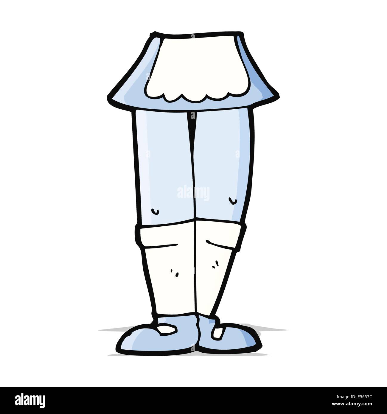 cartoon female legs Stock Vector Image & Art - Alamy