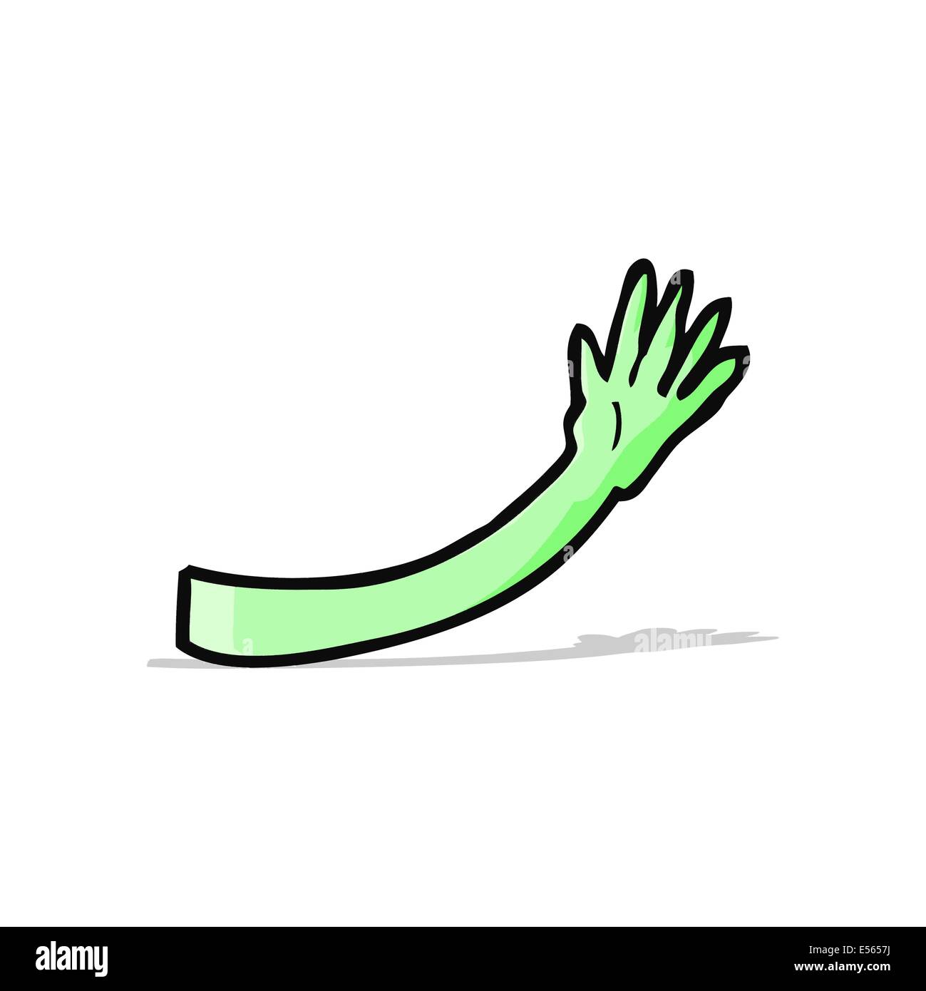 cartoon monster arm Stock Vector Image & Art - Alamy