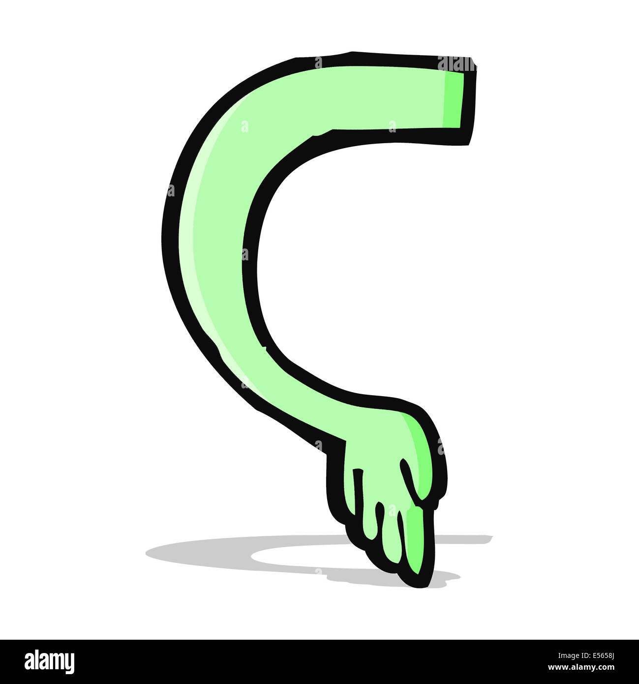 cartoon monster arm Stock Vector Image & Art - Alamy