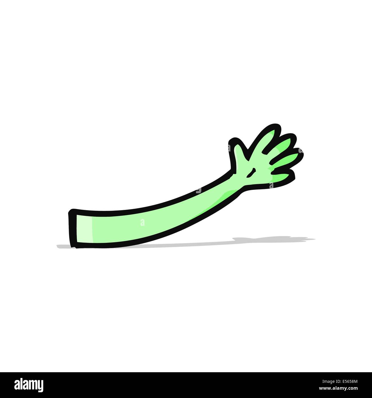 cartoon monster arm Stock Vector Image & Art - Alamy