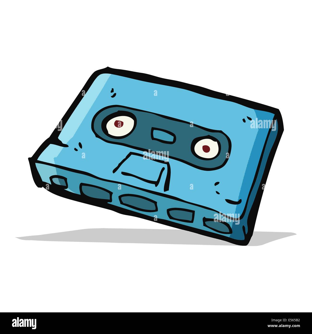 cartoon cassette tape Stock Vector Image & Art - Alamy