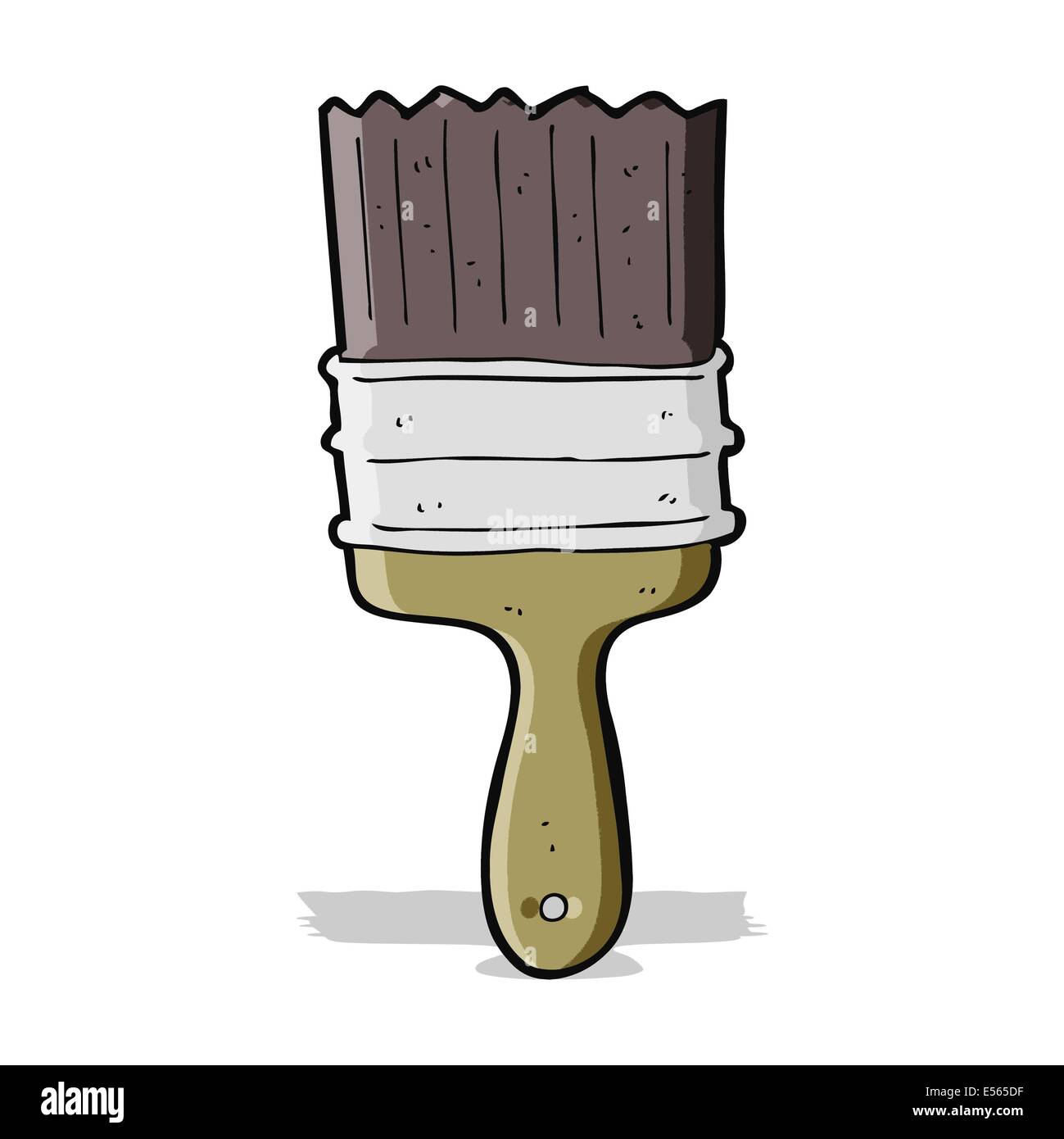 cartoon paint brush Stock Vector Image & Art - Alamy