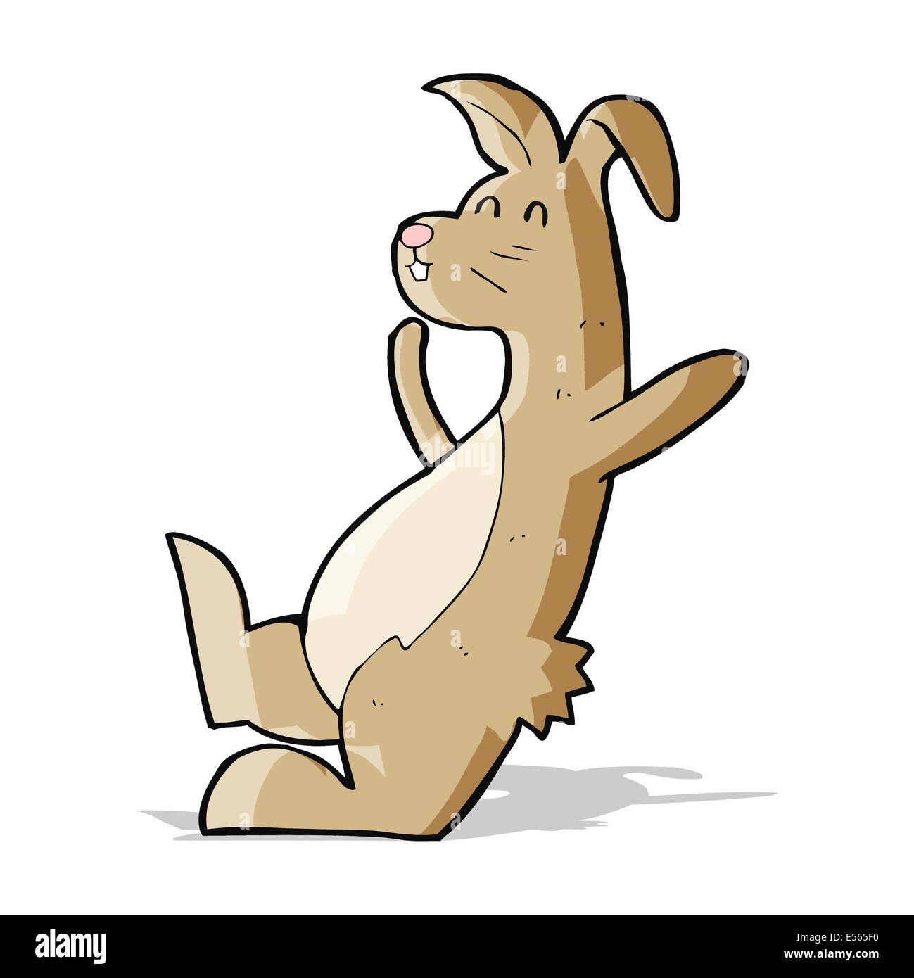 Silly hare Stock Vector Images - Alamy