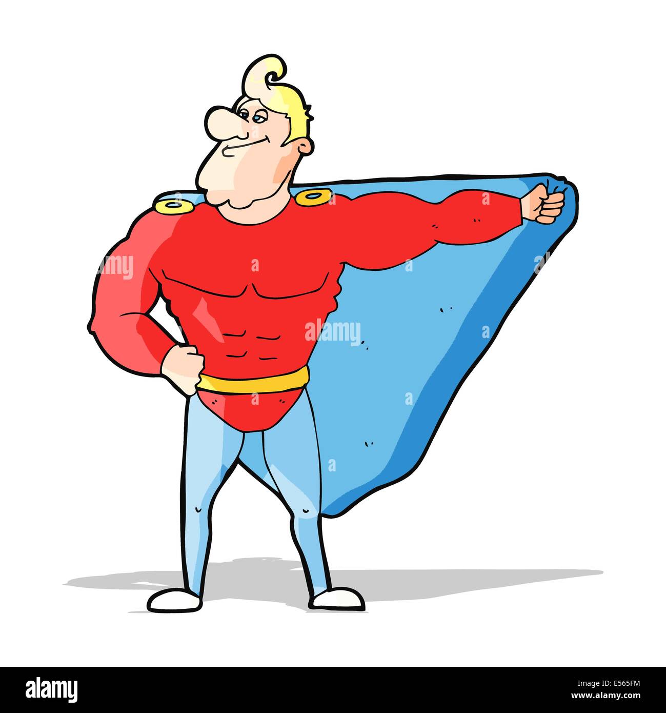 funny cartoon superhero Stock Vector Image & Art - Alamy